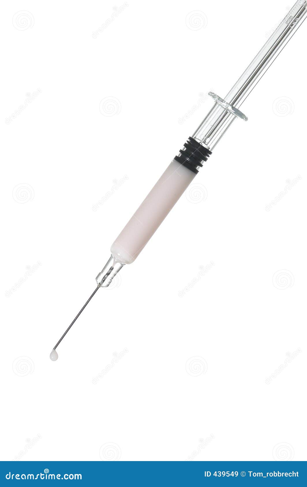 Seringue image stock. Image du médecine, vaccinez, traitement - 439549