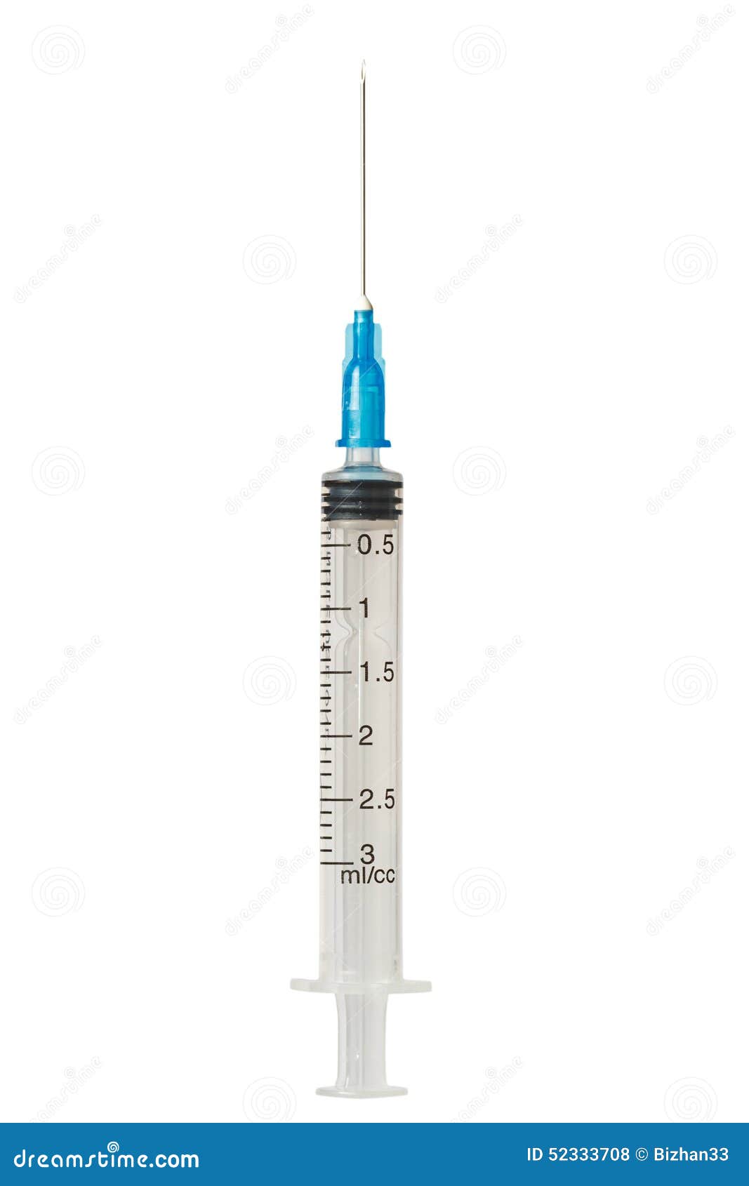 Seringue D'isolement Sur Le Blanc Avec Le Chemin Photo stock - Image du ...