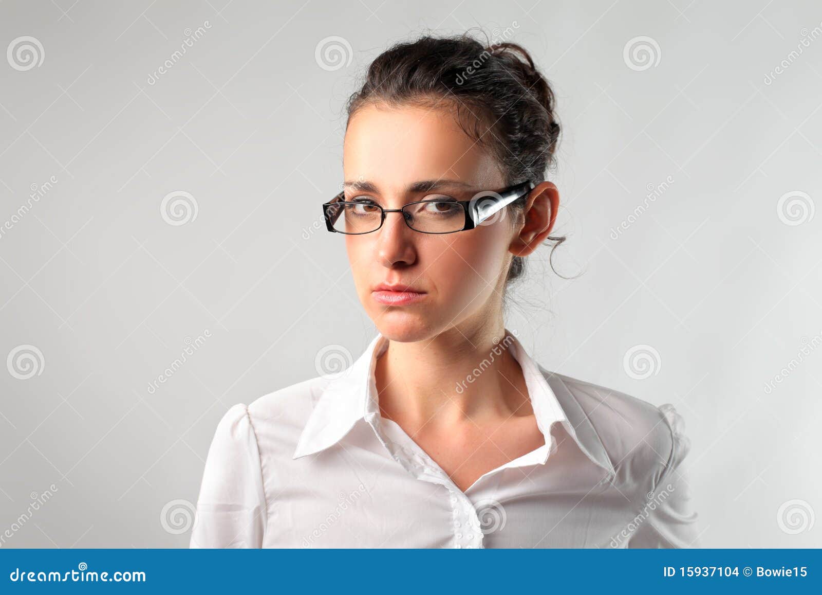 Serious stock photo. Image of career, work, expression - 15937104