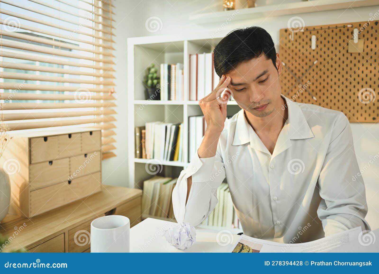 Serious Adult Businesswoman Analyzing Sales Statistics Document at ... Serious Adult Businesswoman Analyzing Sales Statistics Document at ...