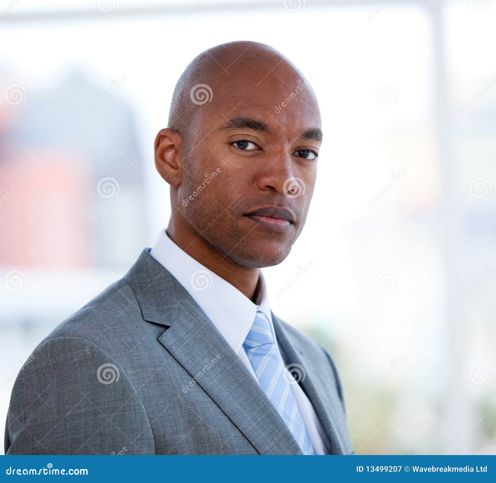 Serious African Businessman Stock Image - Image of confident, diversity ...