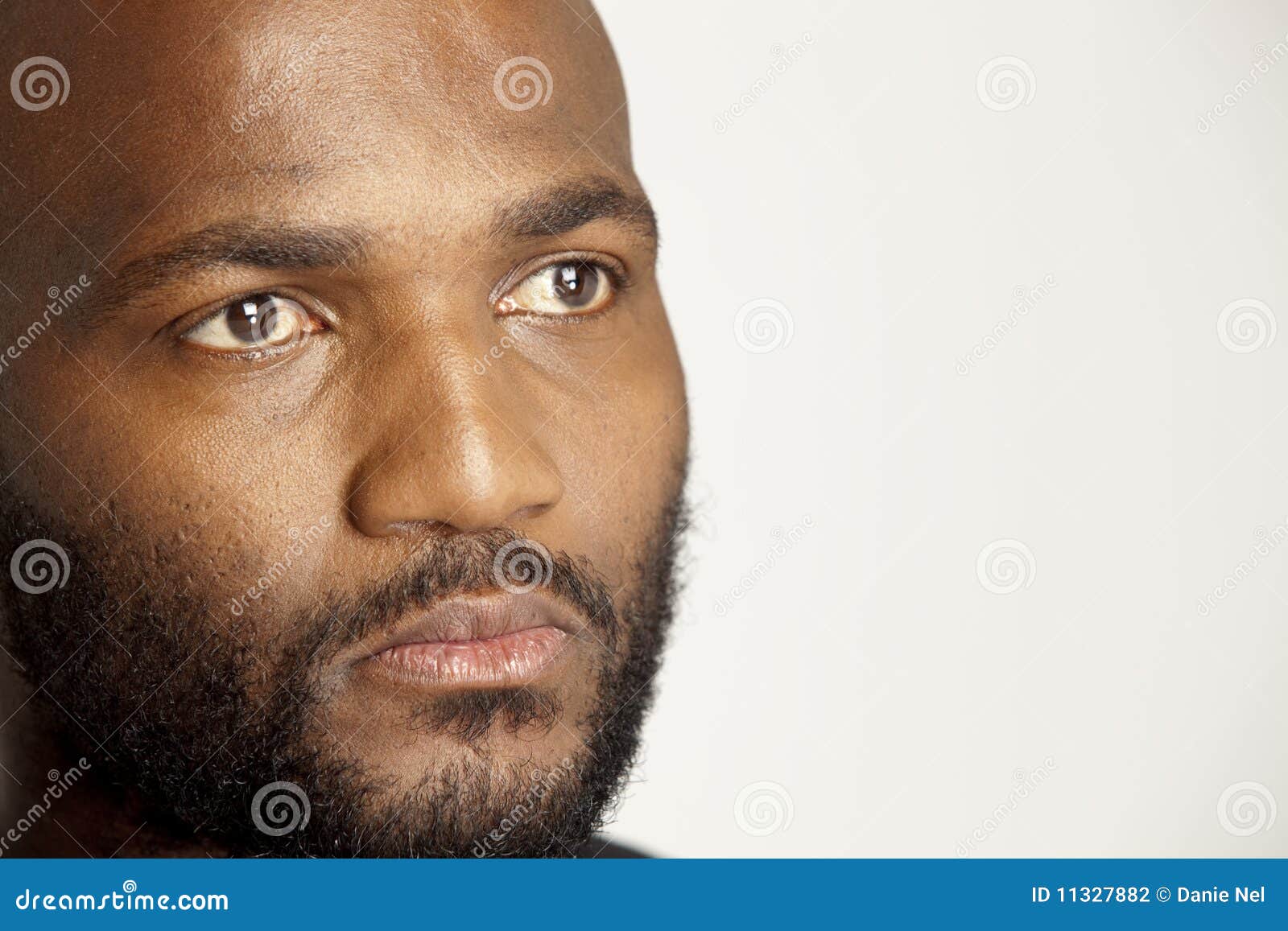 Serious African Man stock photo. Image of stern, handsome - 11327882