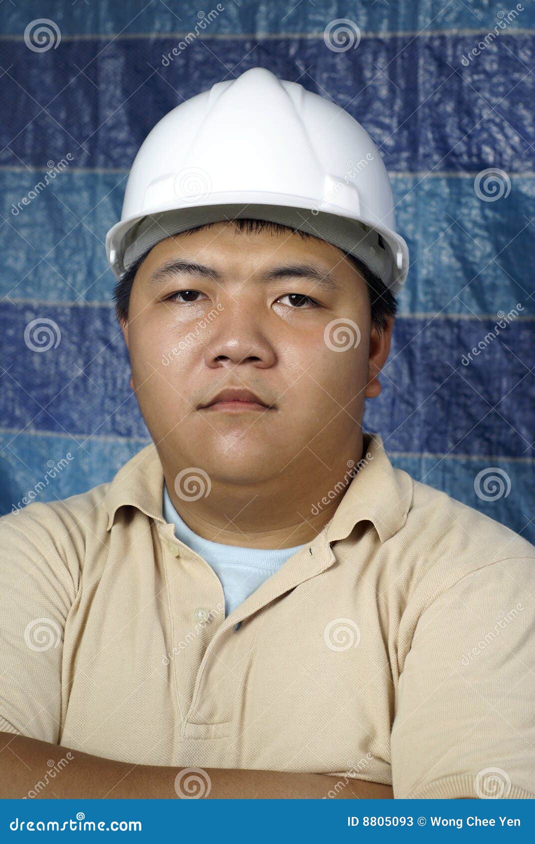 Serious Asian Engineer Portrait Stock Image - Image of firm, site: 8805093