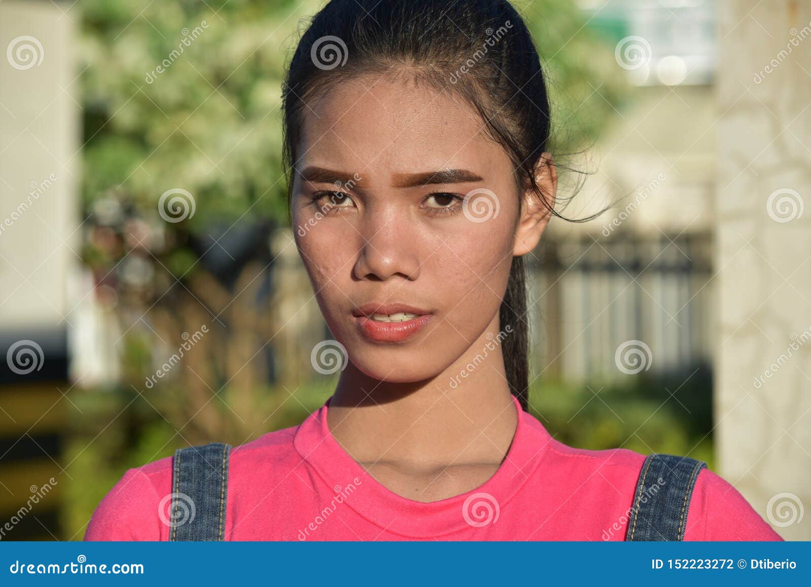 A Serious Attractive Person Stock Photo - Image of humorless, serious ...