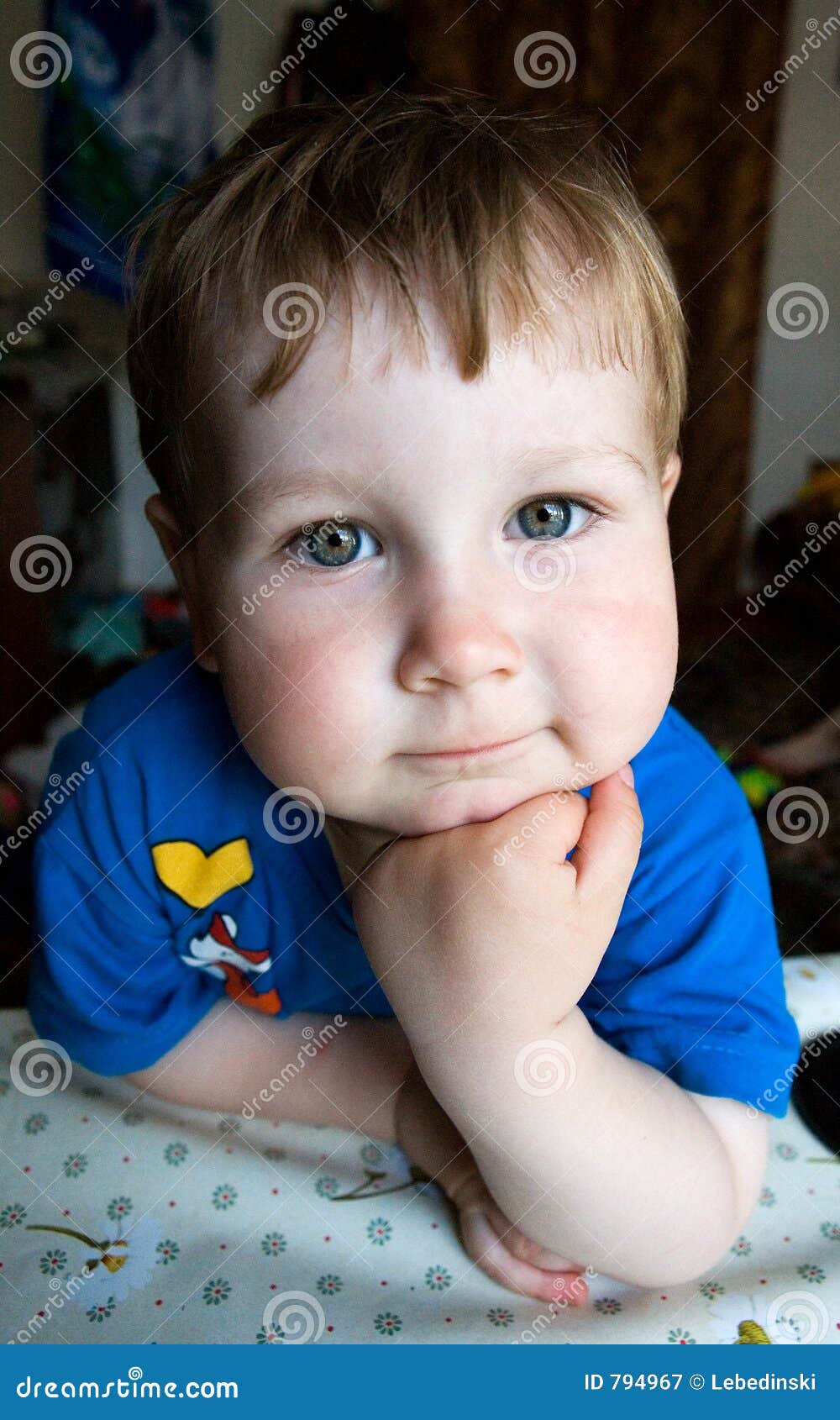 Serious boy stock image. Image of face, kindergarten, angel - 794967
