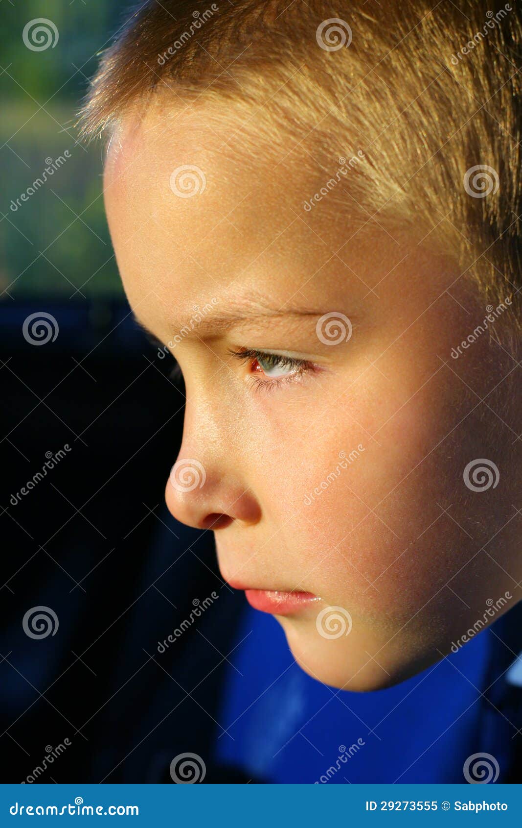 Serious Boy Face stock image. Image of beautiful, earnest - 29273555