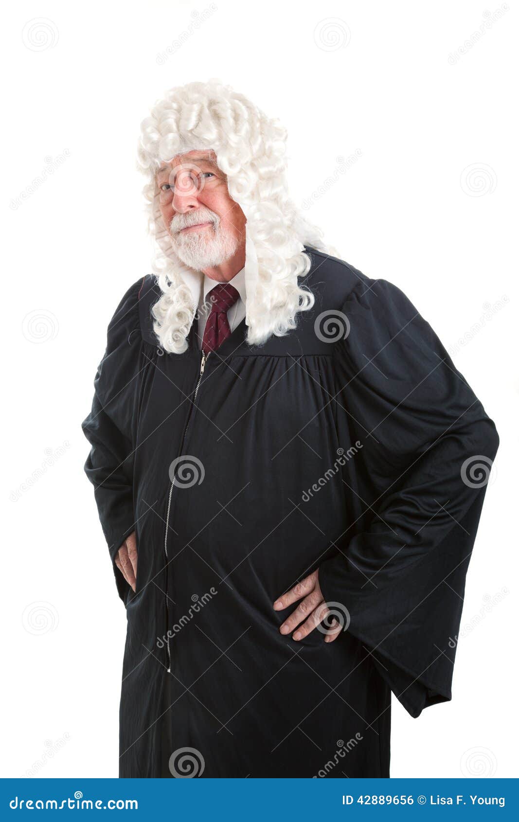 Serious British Judge stock photo. Image of english, caucasian - 42889656