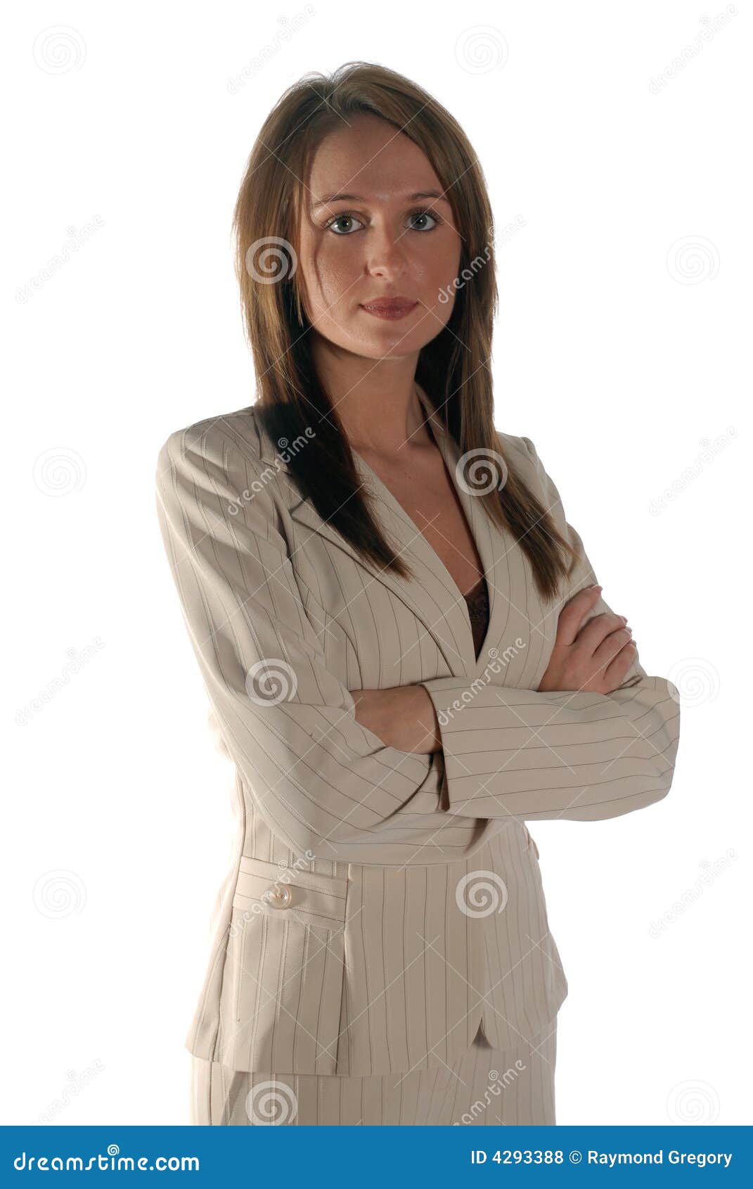 Serious business woman stock photo. Image of arms, serious - 4293388