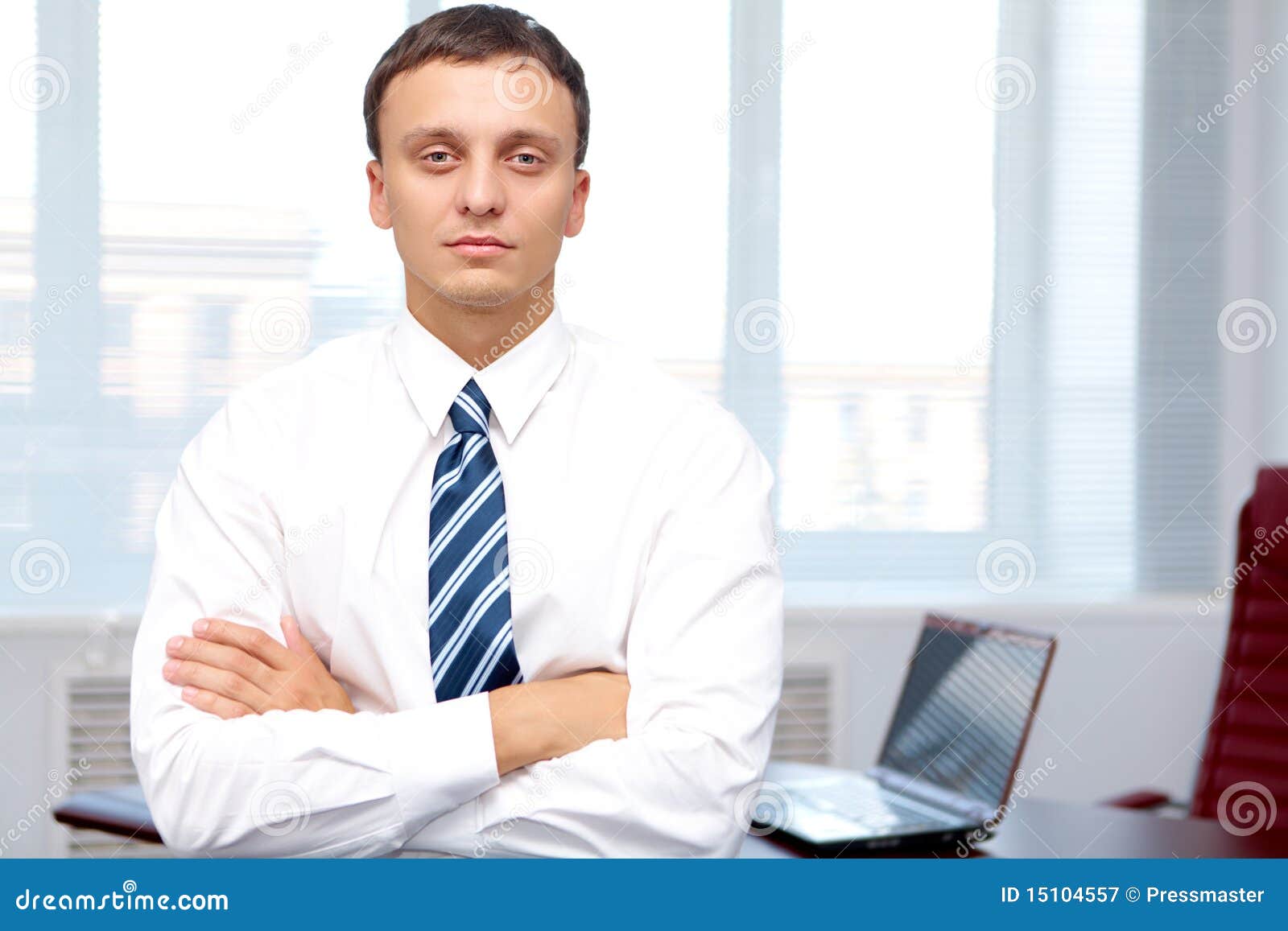 Serious businessman stock image. Image of business, elegance - 15104557