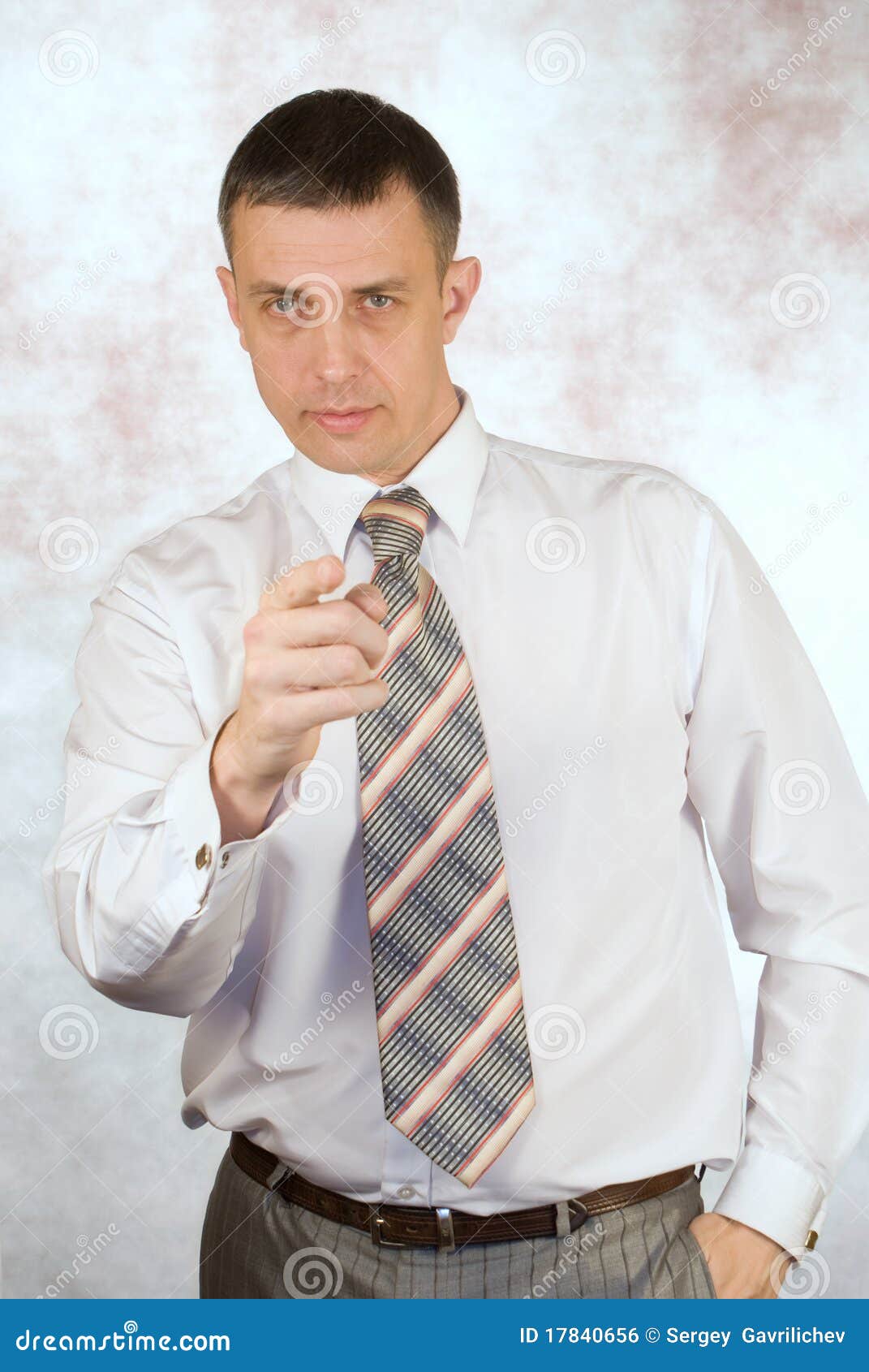The serious businessman stock photo. Image of abstract - 17840656