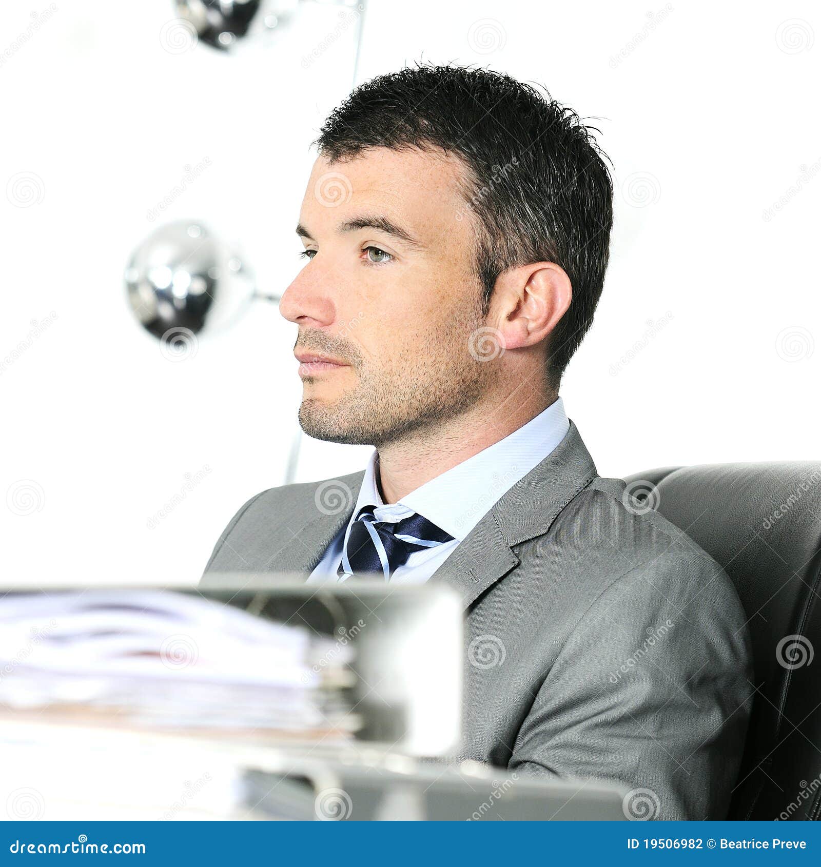 Serious businessman stock photo. Image of caucasian, creative - 19506982