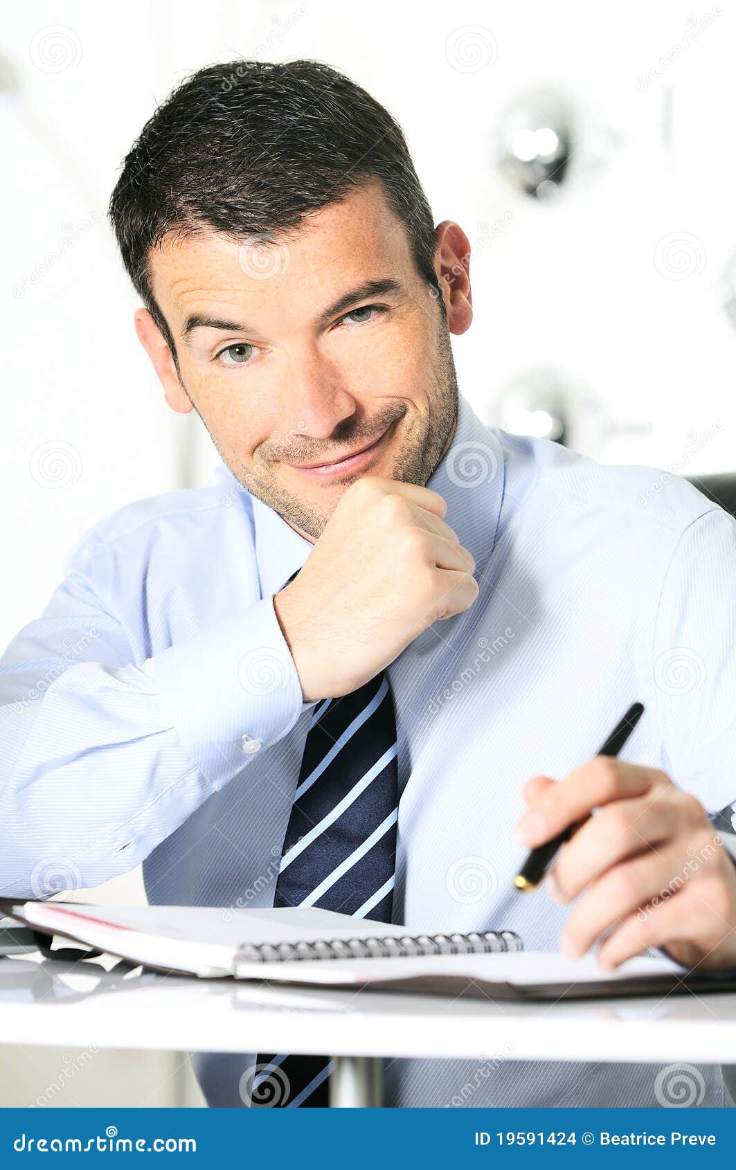 Serious businessman stock photo. Image of caucasian, confident - 19591424