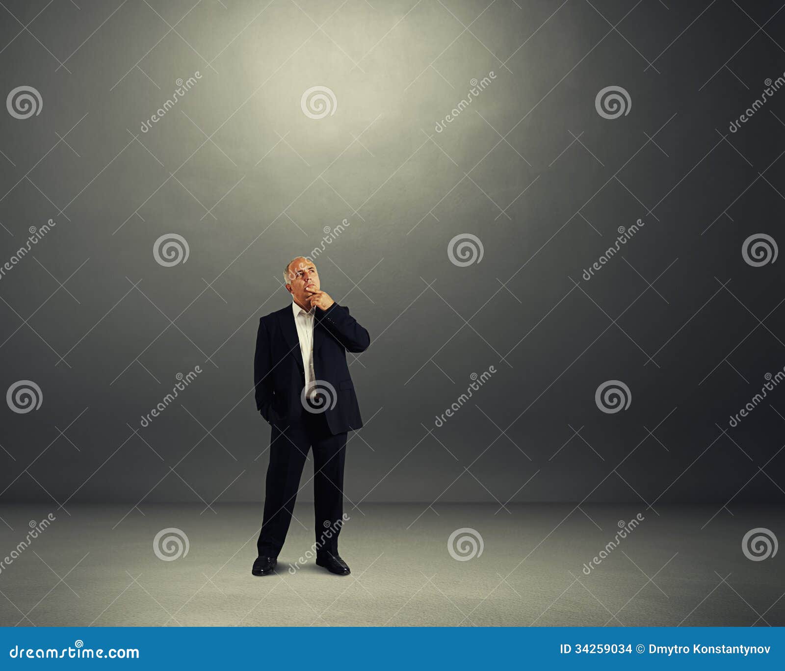 Serious Businessman in Formal Wear Stock Photo - Image of looking, aged ...