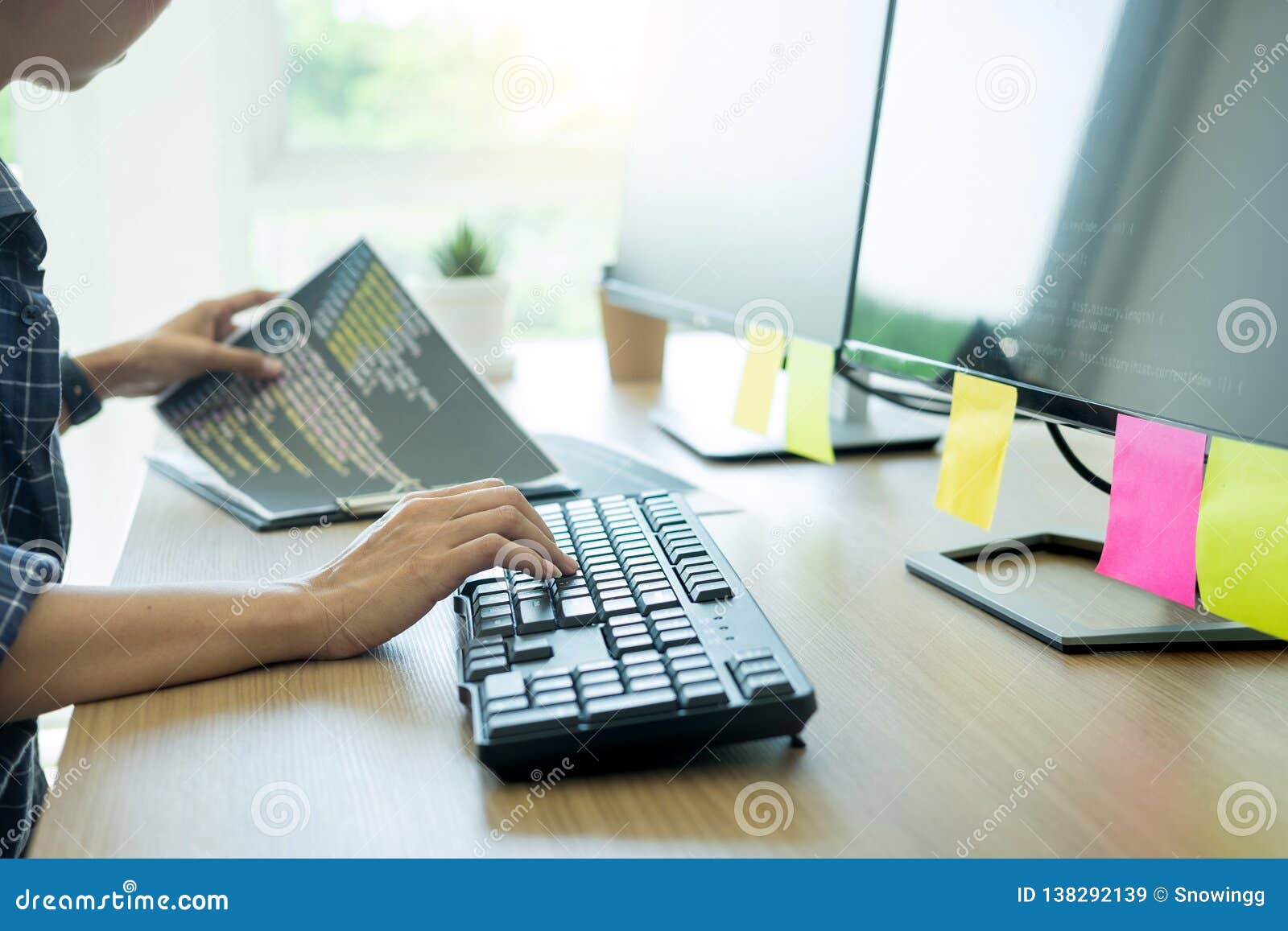 Serious Busy Hipster Young Web Software Developer Programmer is Coding ... Serious Busy Hipster Young Web Software Developer Programmer is Coding ...