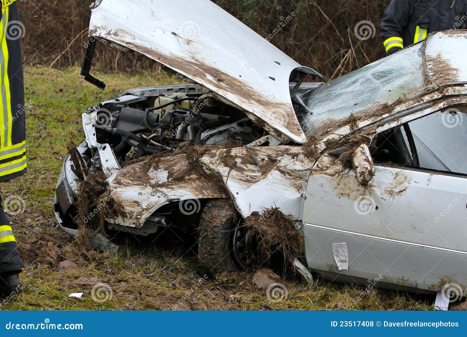 Serious car crash editorial stock photo. Image of rolled - 23517408