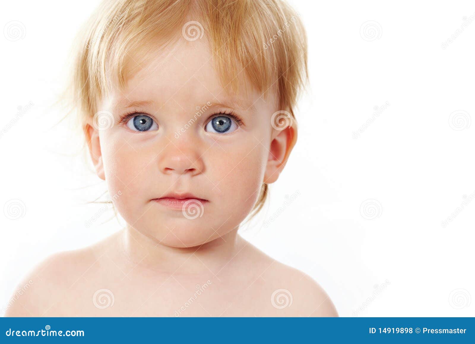 Serious child stock photo. Image of head, good, expression - 14919898
