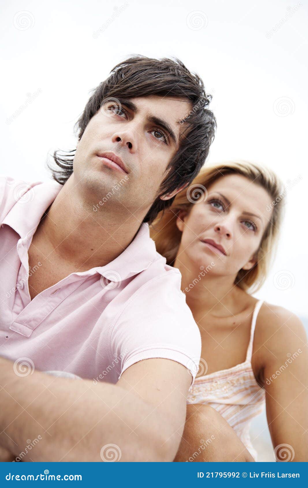 Serious couple stock photo. Image of handsome, background - 21795992