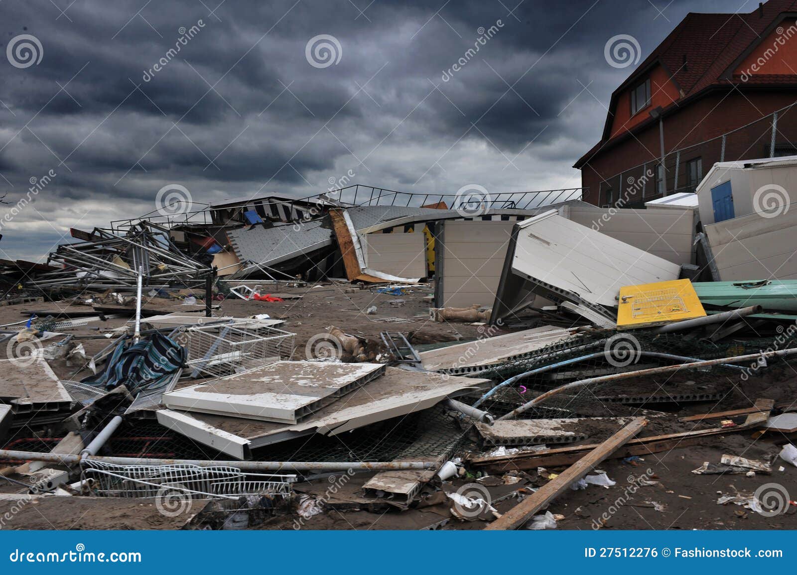 Serious Damage Sea Gate Ny Stock Photos - Free & Royalty-Free Stock ...