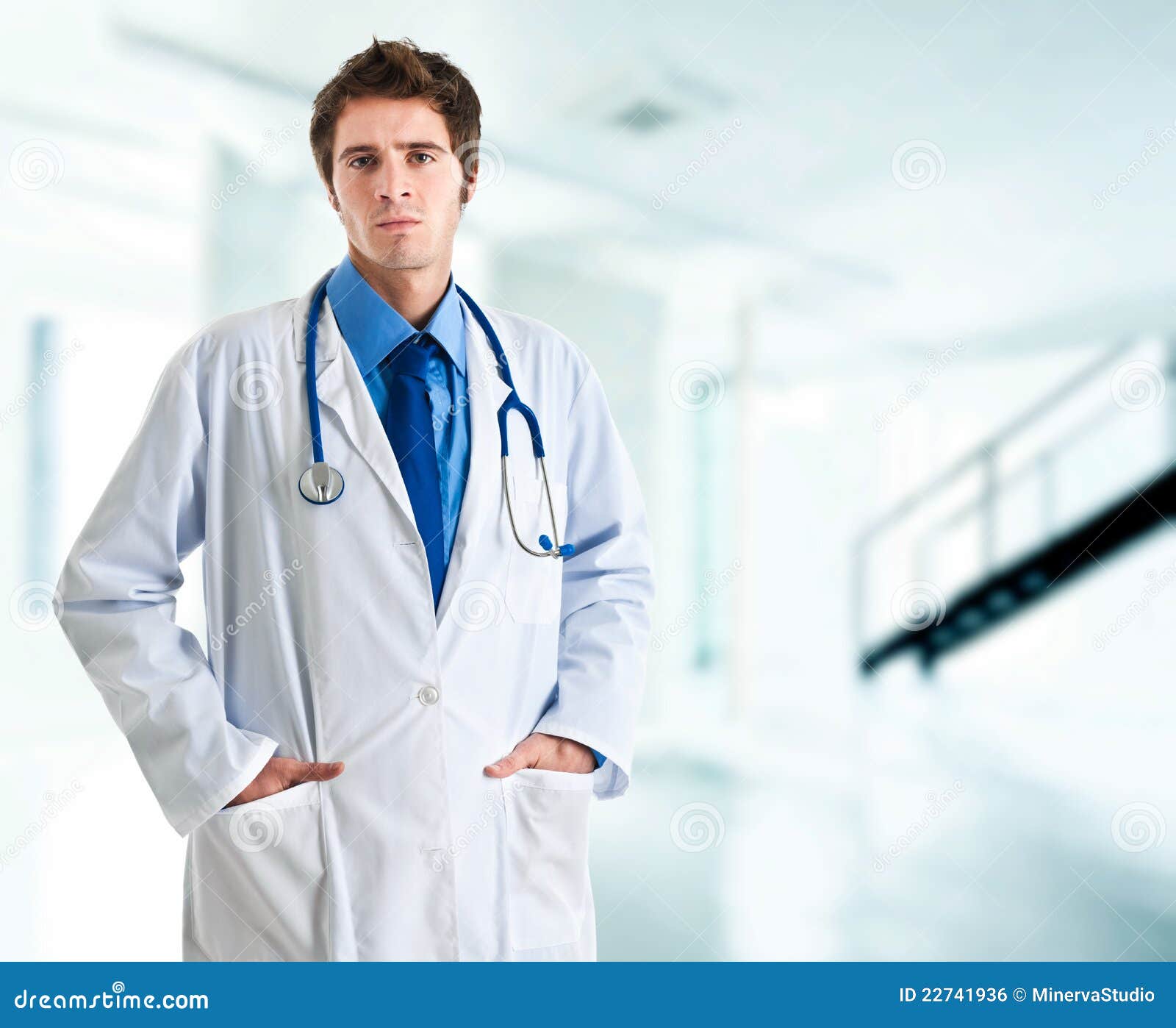 Serious doctor stock photo. Image of positive, friendly - 22741936
