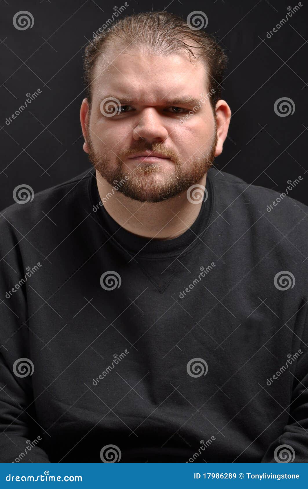 Serious expression stock image. Image of portrait, wondering - 17986289