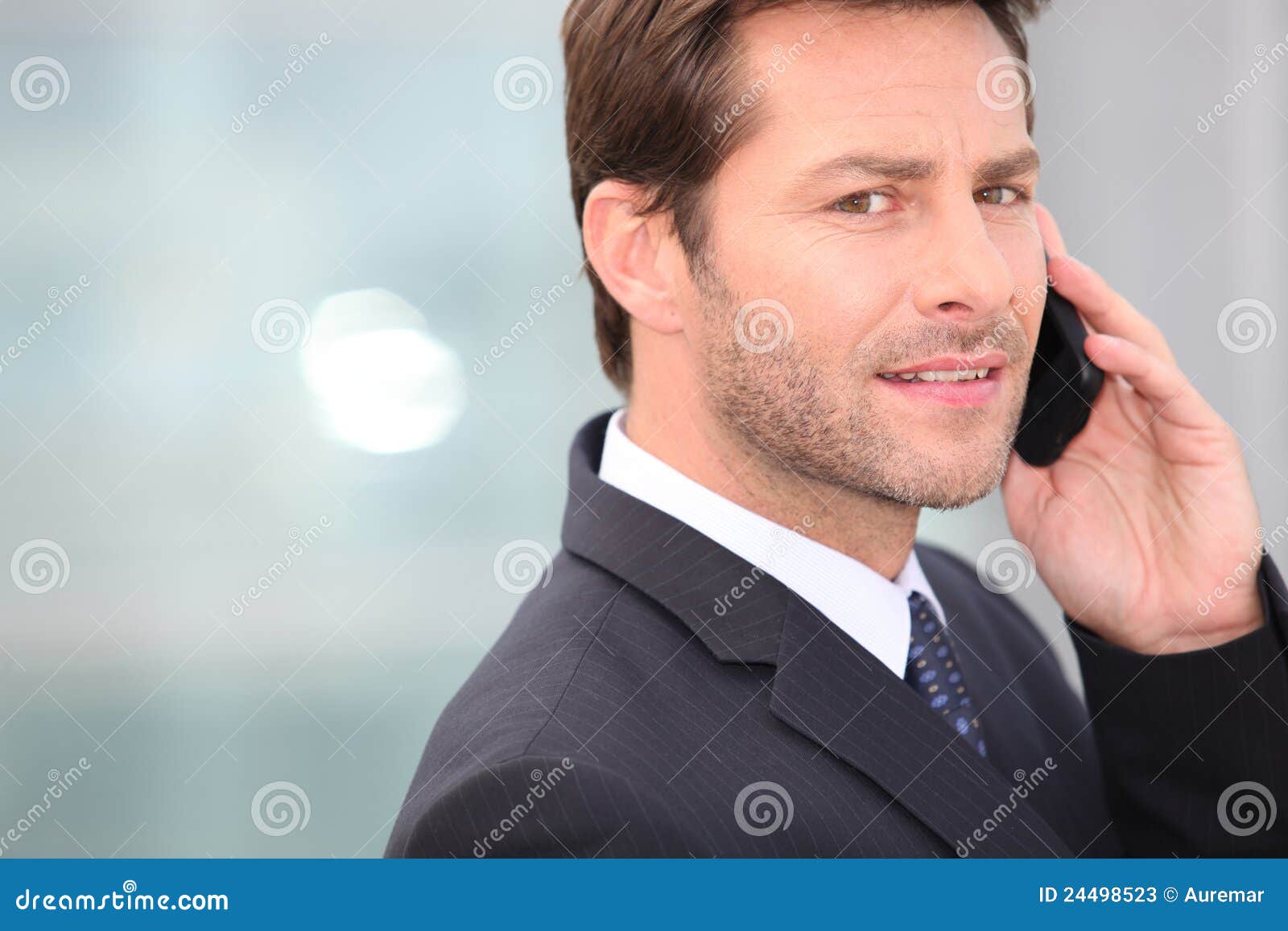 Serious Expression on His Face Stock Image - Image of front, person ...