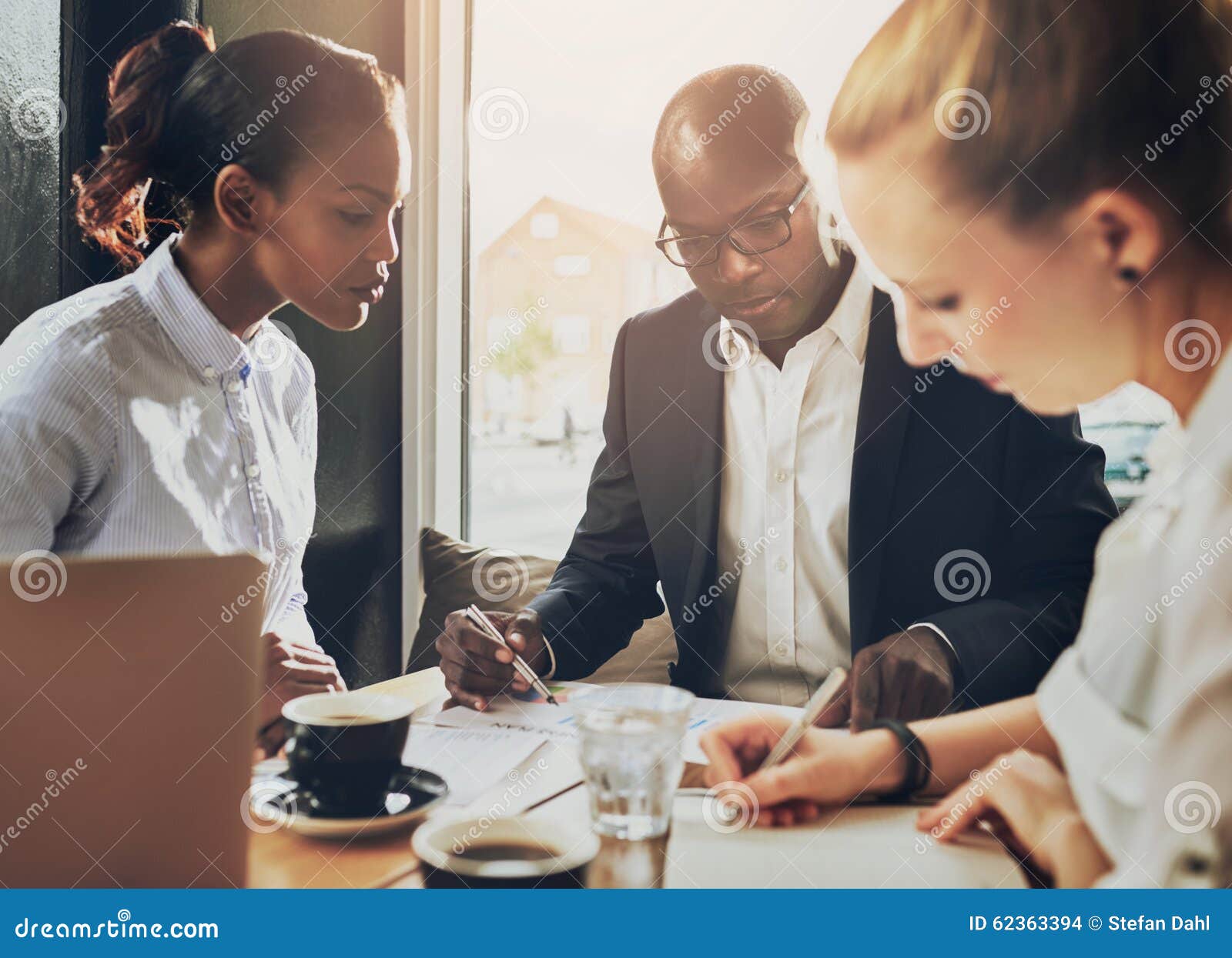 Serious Group of Business People Working Stock Photo - Image of ...