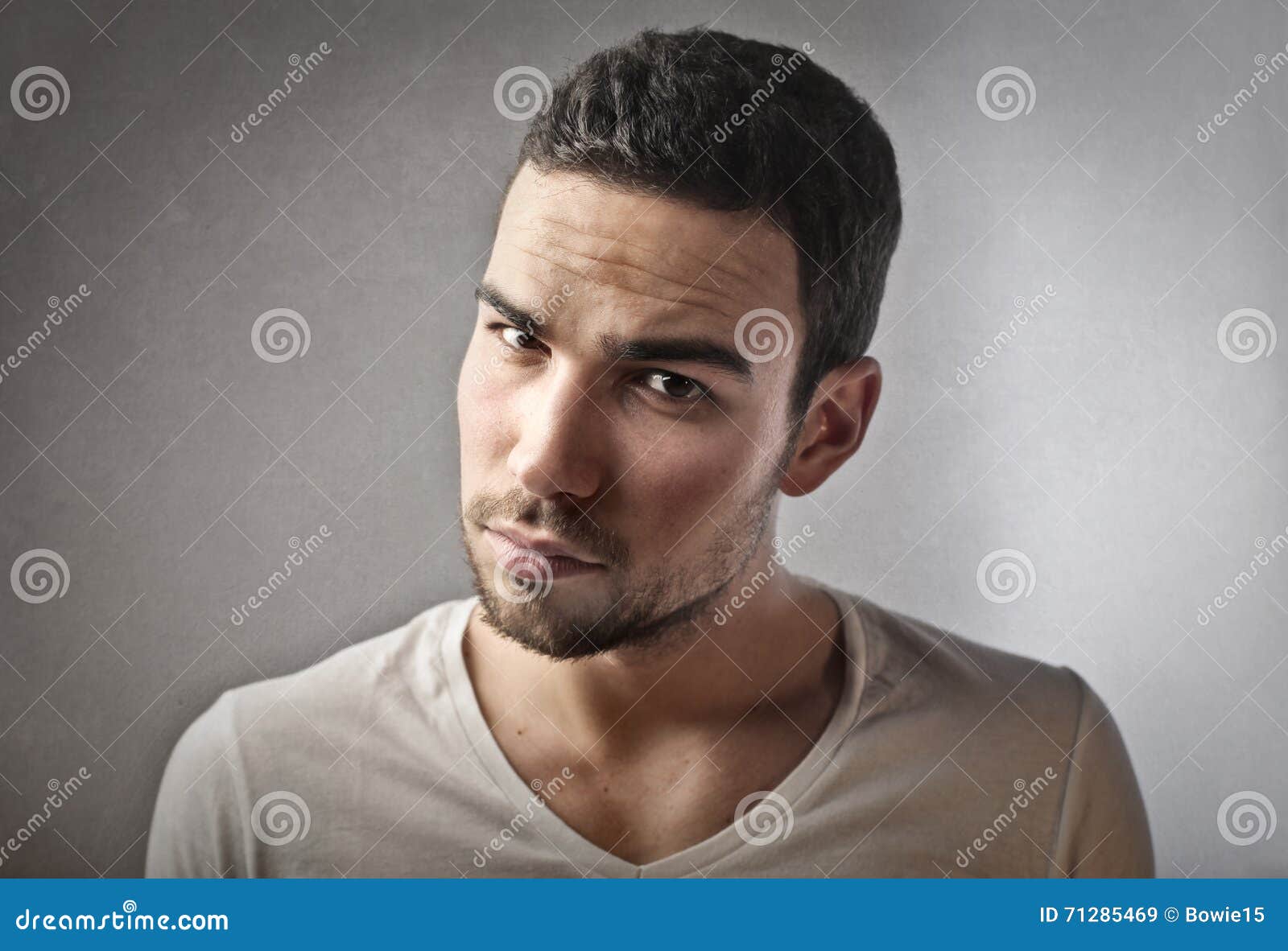 Serious guy stock image. Image of look, serious, portrait - 71285469