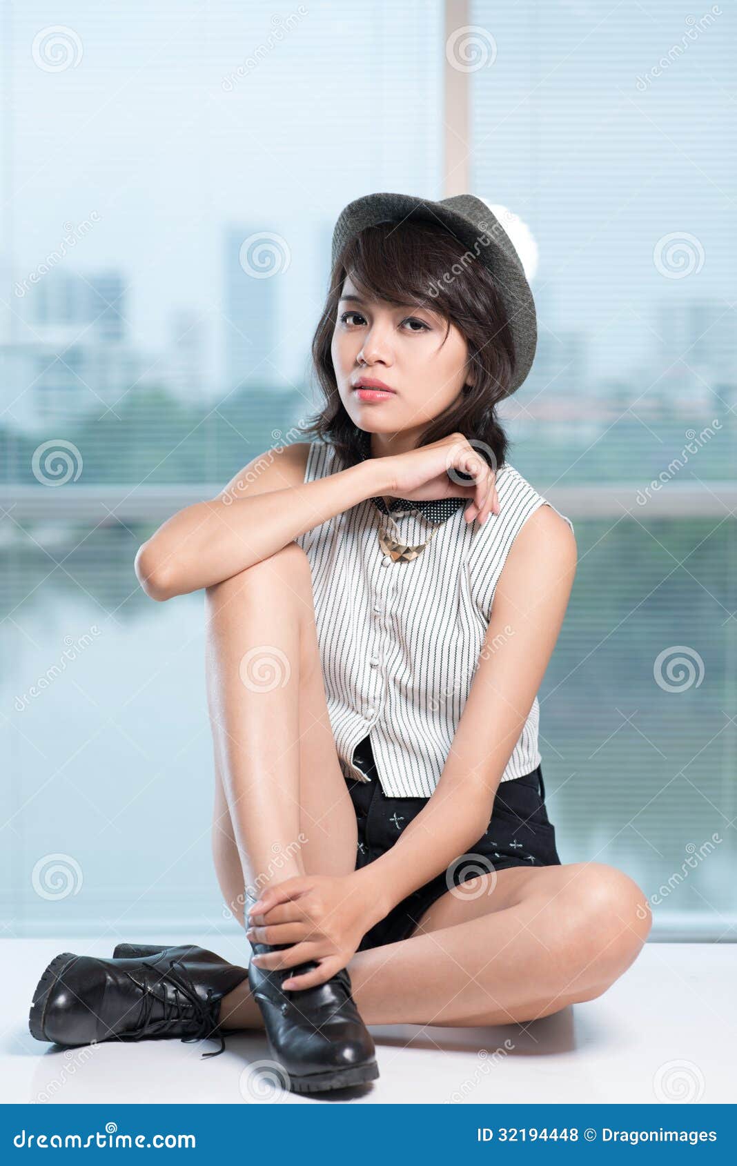 Serious lady stock photo. Image of lady, fashion, indoors - 32194448
