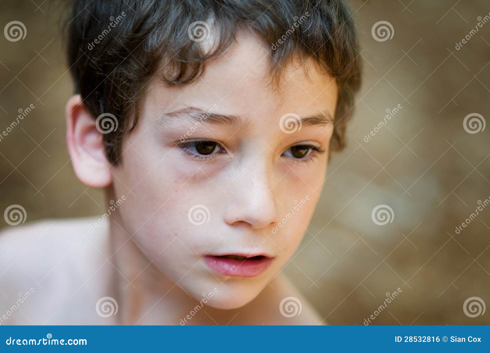 Serious little boy stock photo. Image of eyes, serious - 28532816