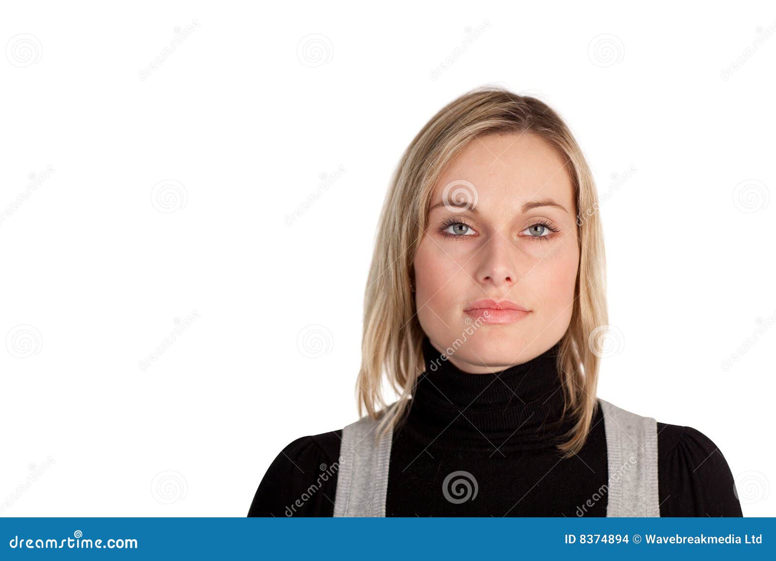 Serious Looking Business Woman Stock Photo - Image of adult, finance ...