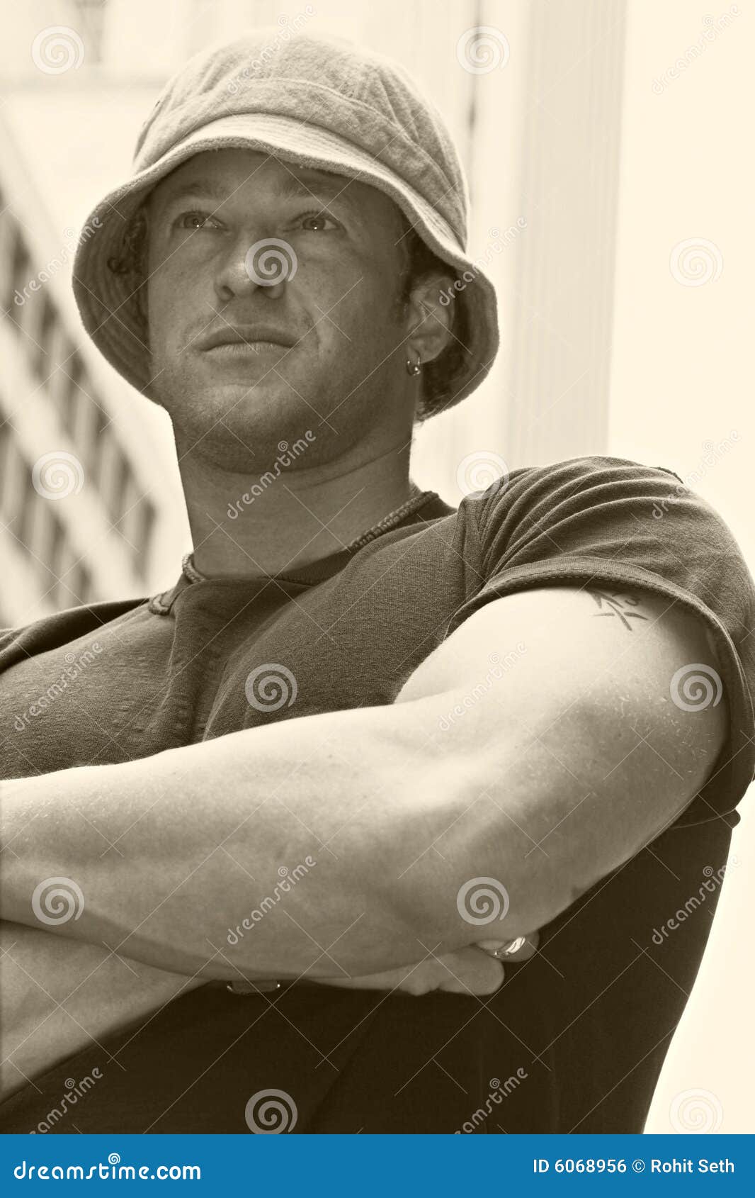 Serious looking guy stock photo. Image of model, white - 6068956
