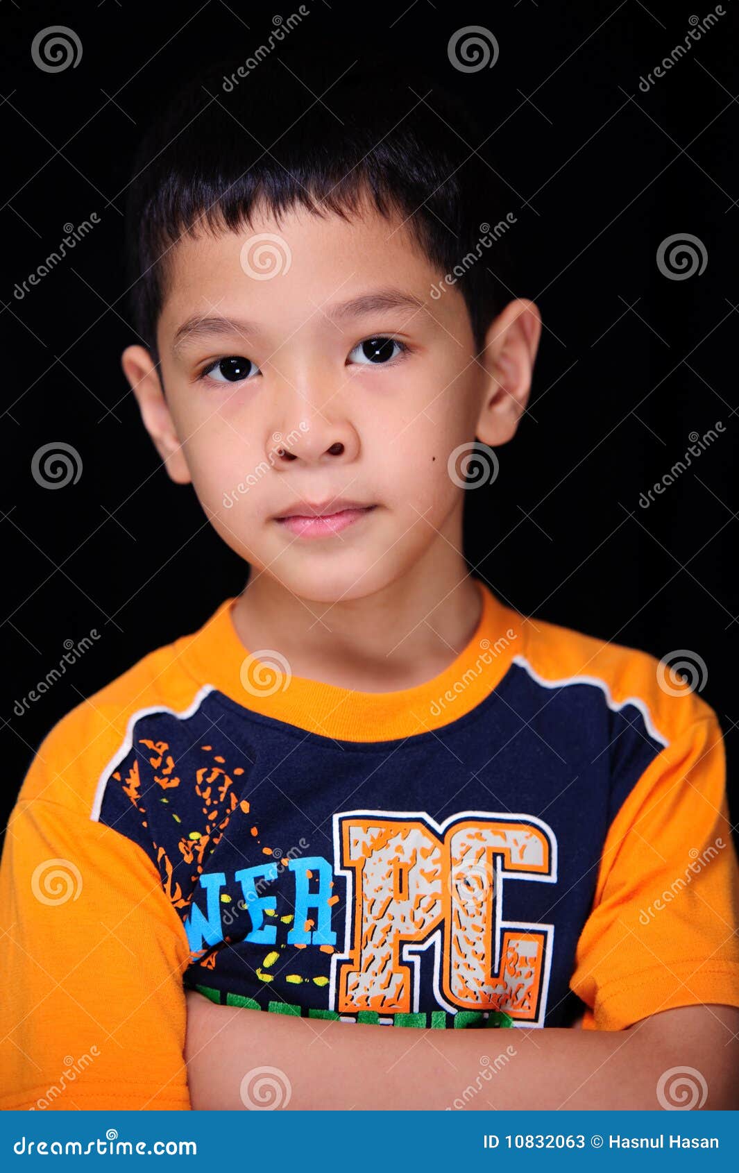 Serious looking kid stock image. Image of gaze, look - 10832063