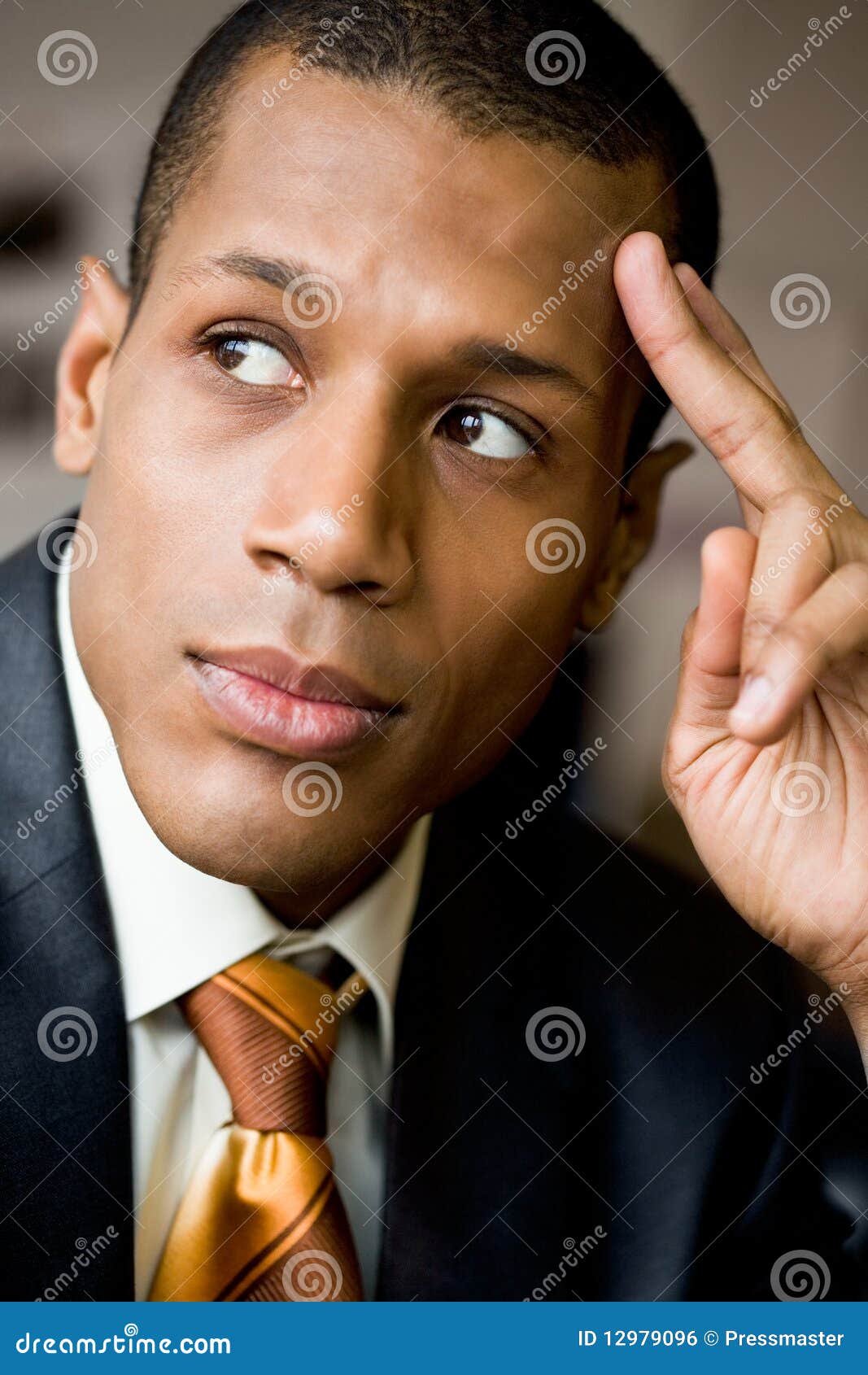 Serious male stock photo. Image of confident, boss, career - 12979096