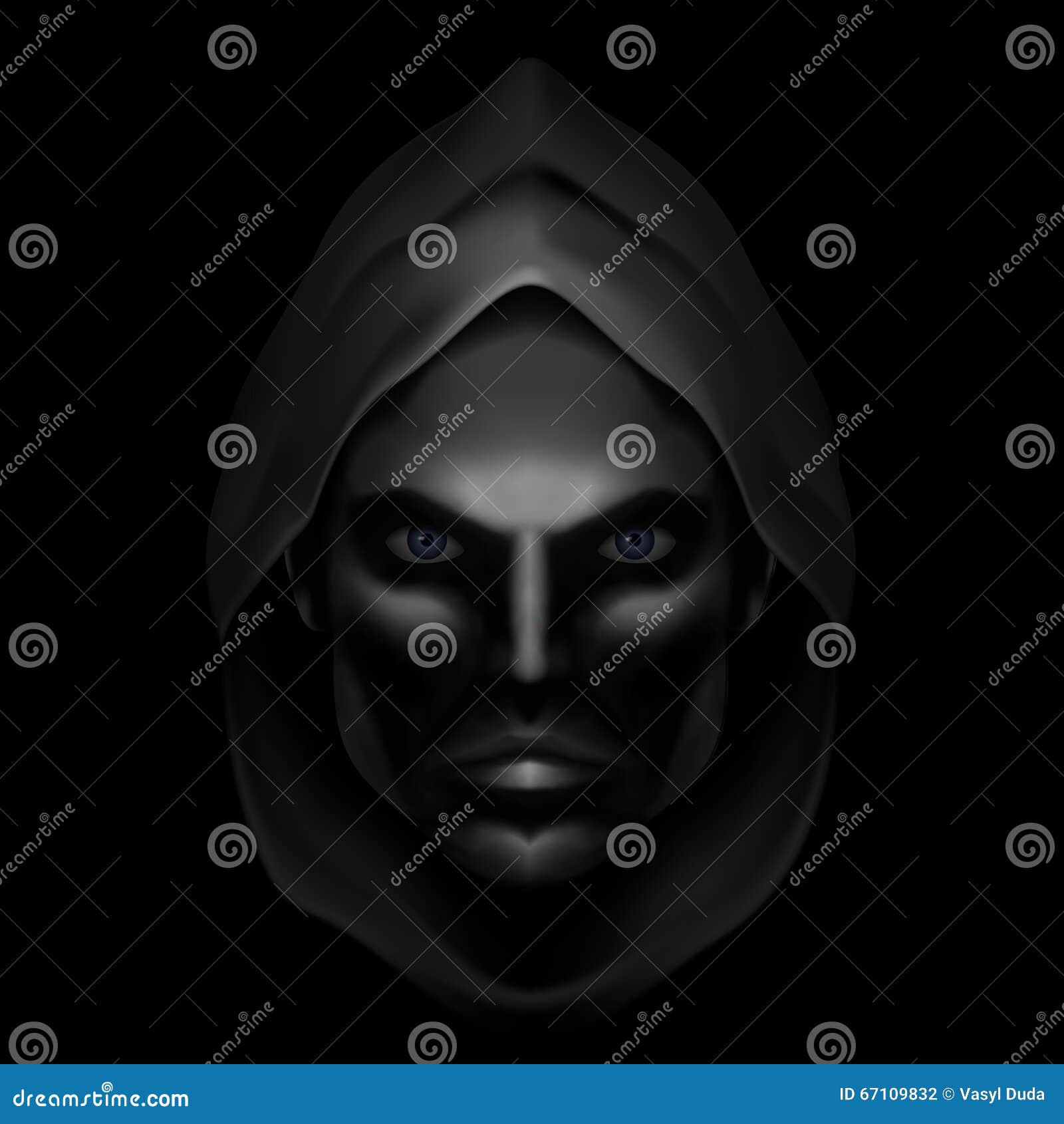 Serious Male Face stock vector. Illustration of game - 67109832