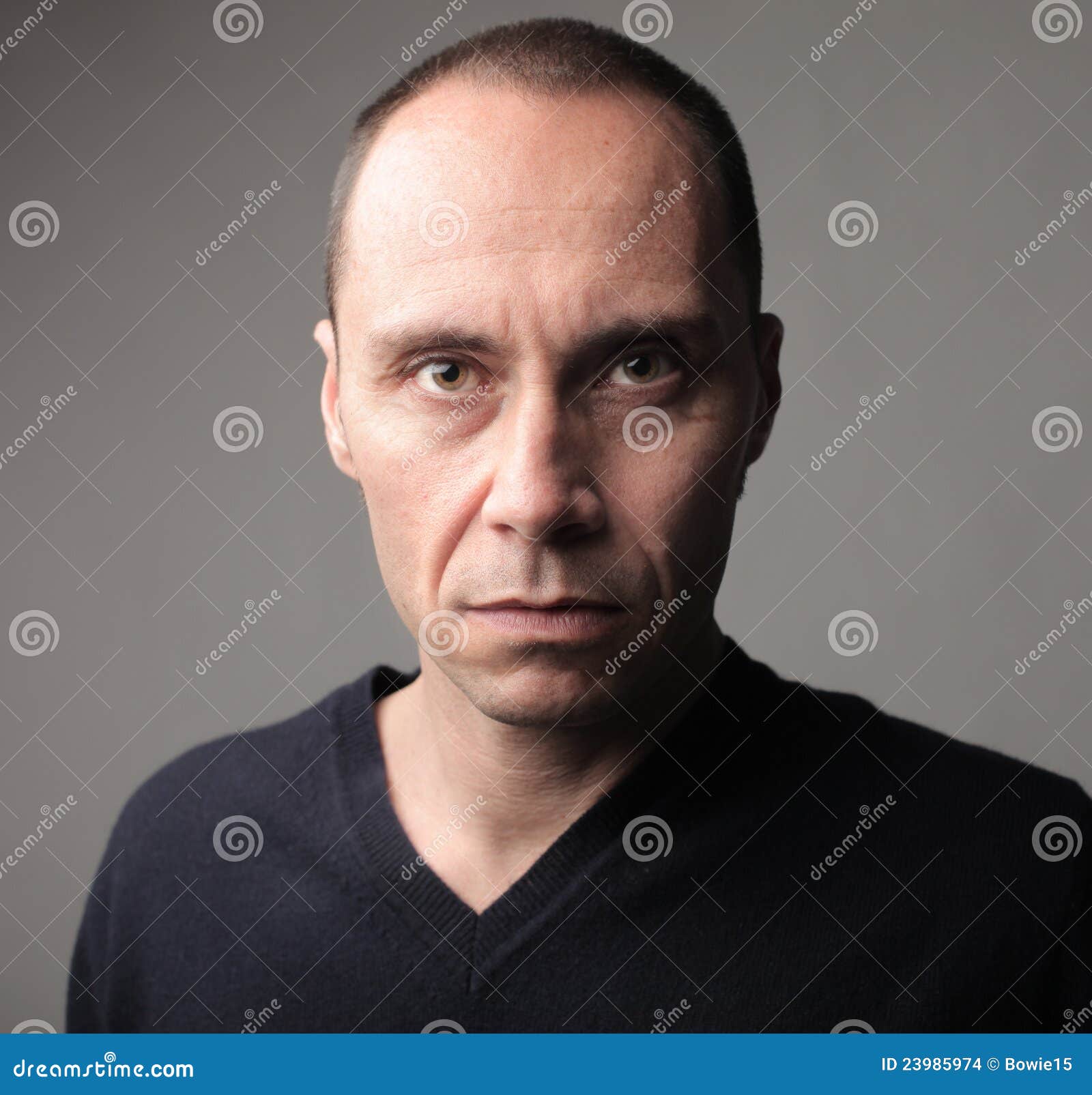 Serious man stock photo. Image of male, expression, white - 23985974