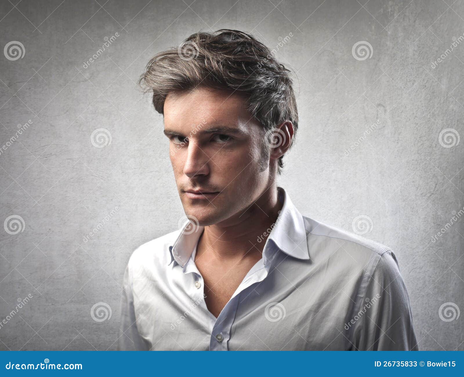 Serious Man stock image. Image of caucasian, beauty, handsome - 26735833