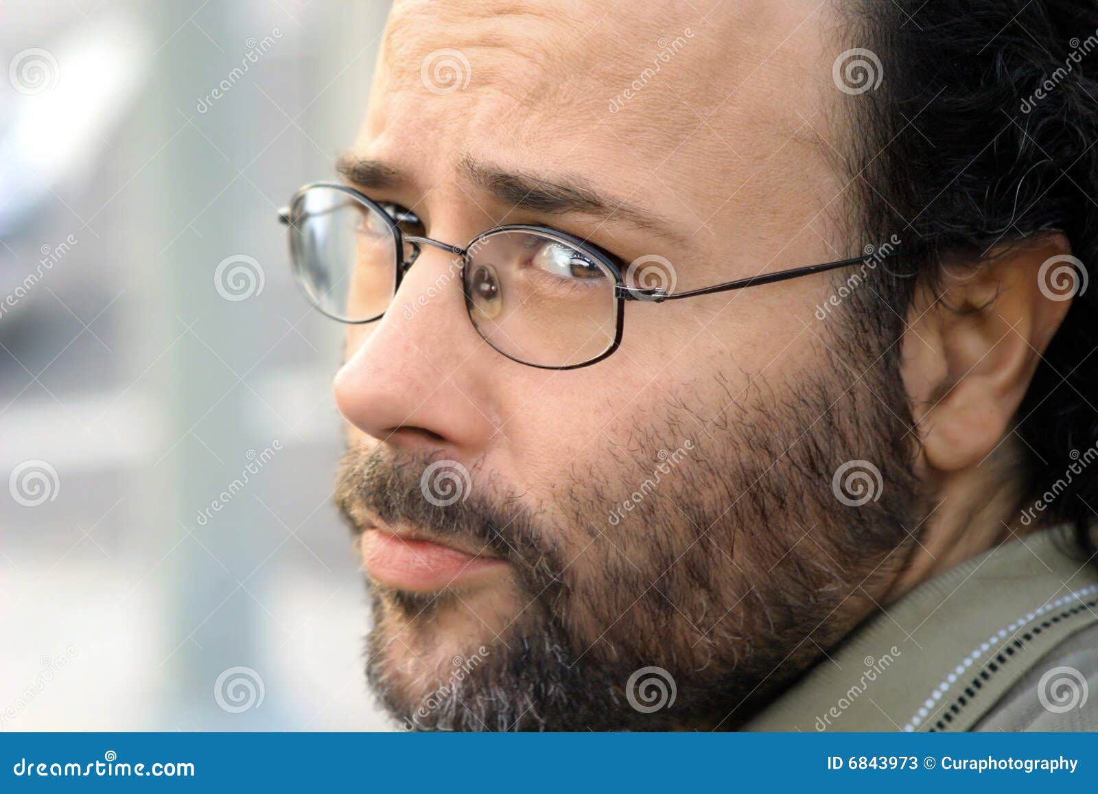 Serious Man stock image. Image of casual, manly, close - 6843973