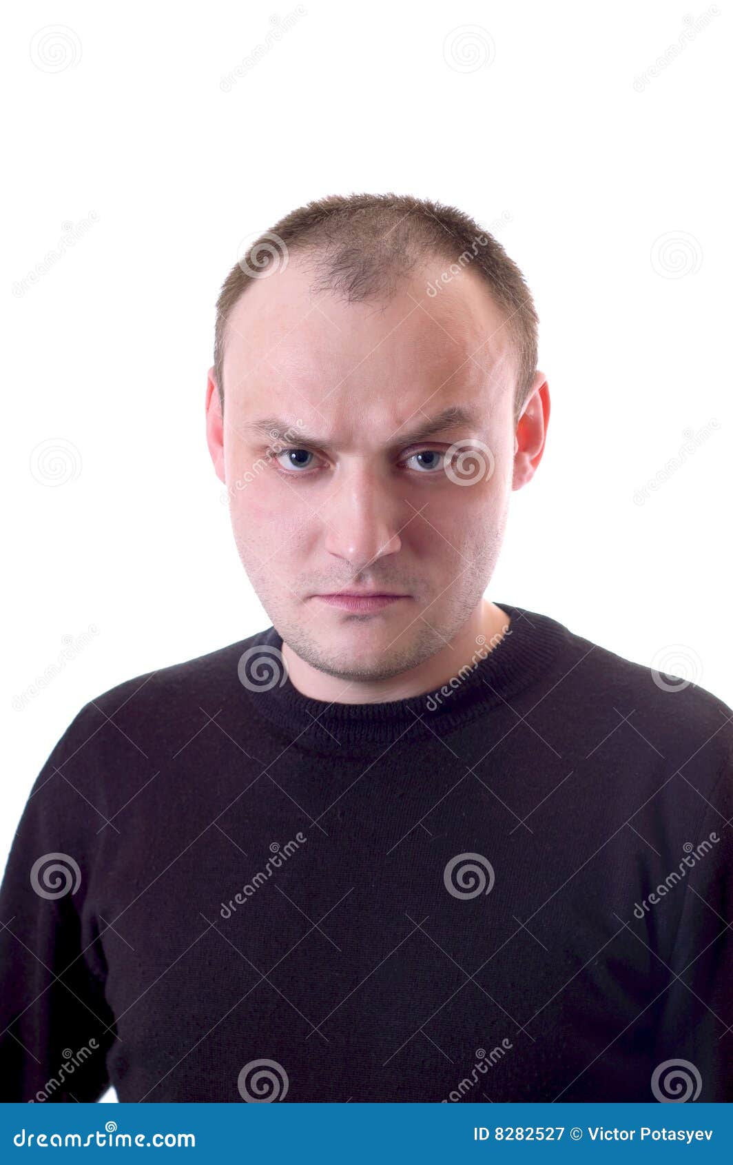 Serious man stock image. Image of vertical, male, high - 8282527