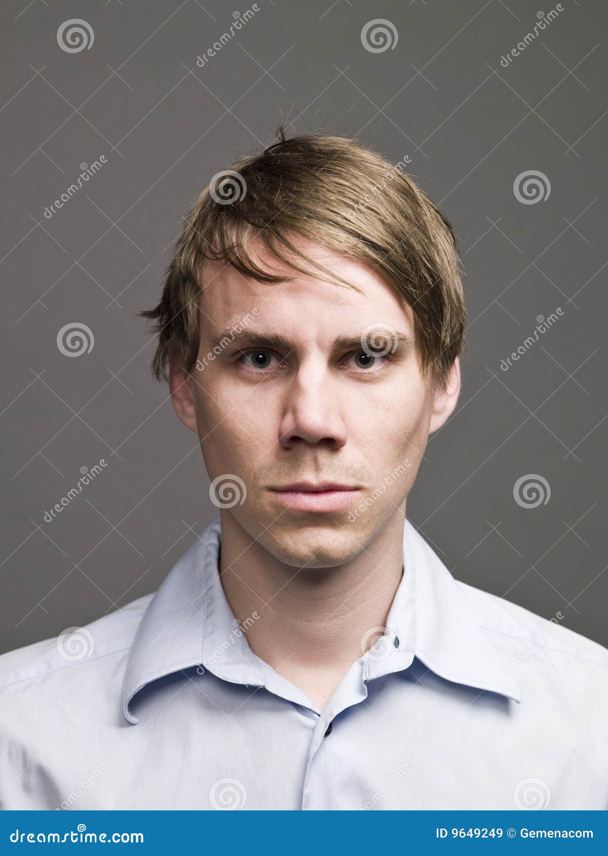 Serious man stock image. Image of camera, masculinity - 9649249