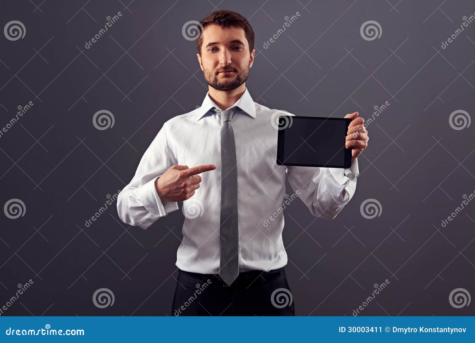 Man in Formal Wear Pointing Finger Stock Image - Image of wear, holding ...