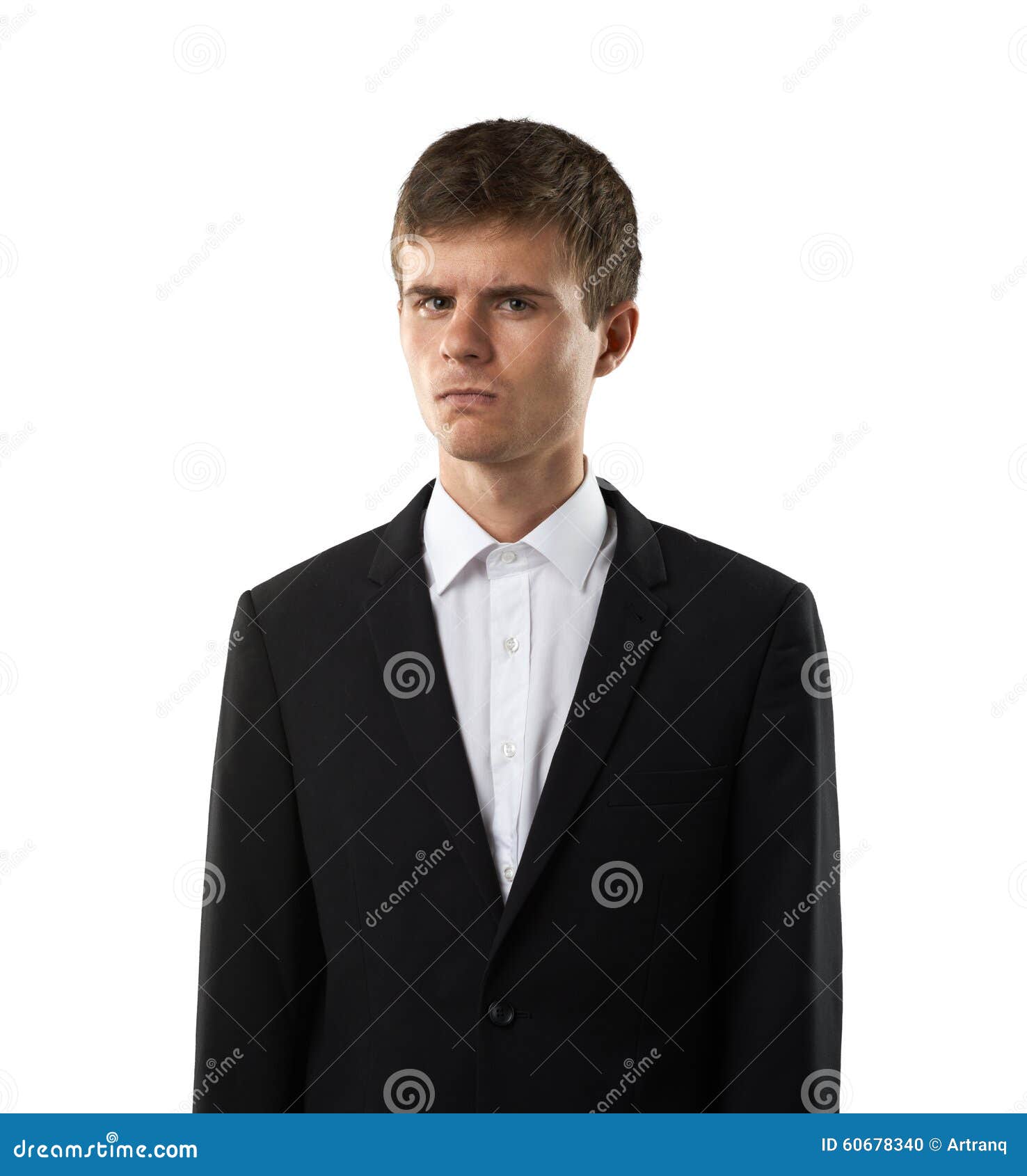 Serious Man is Looking Angry Stock Photo - Image of elegance ...