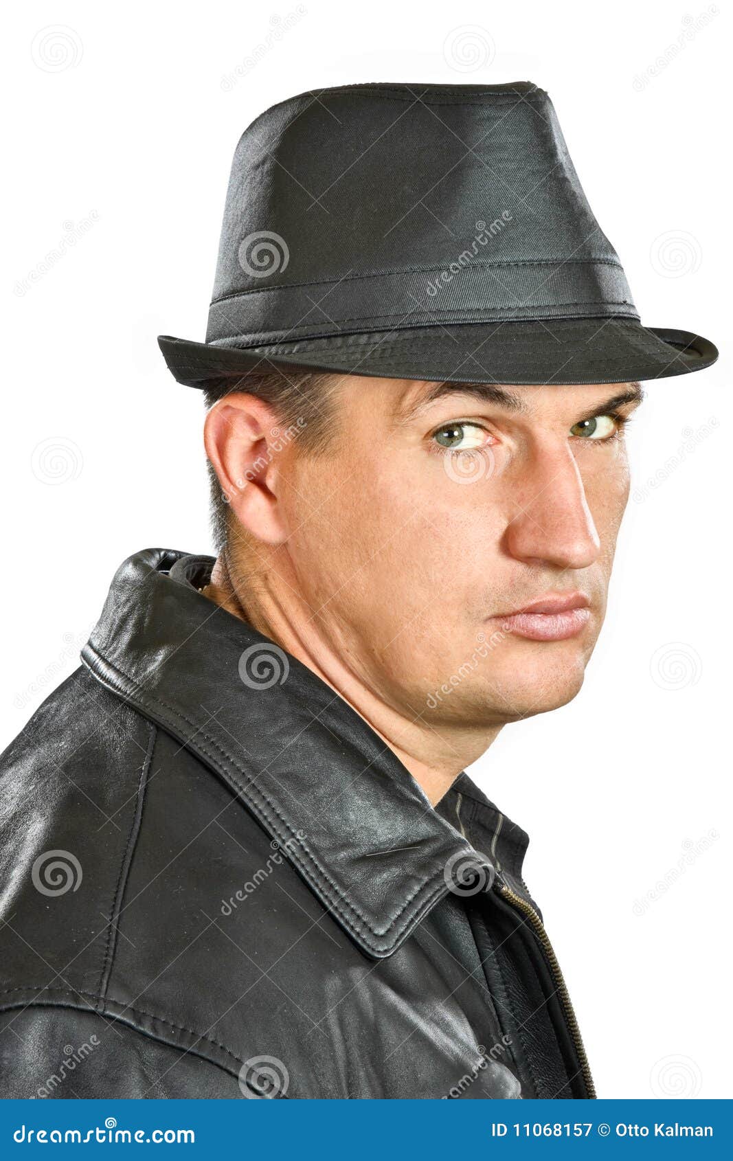 Serious Man portrait stock image. Image of black, conflict - 11068157