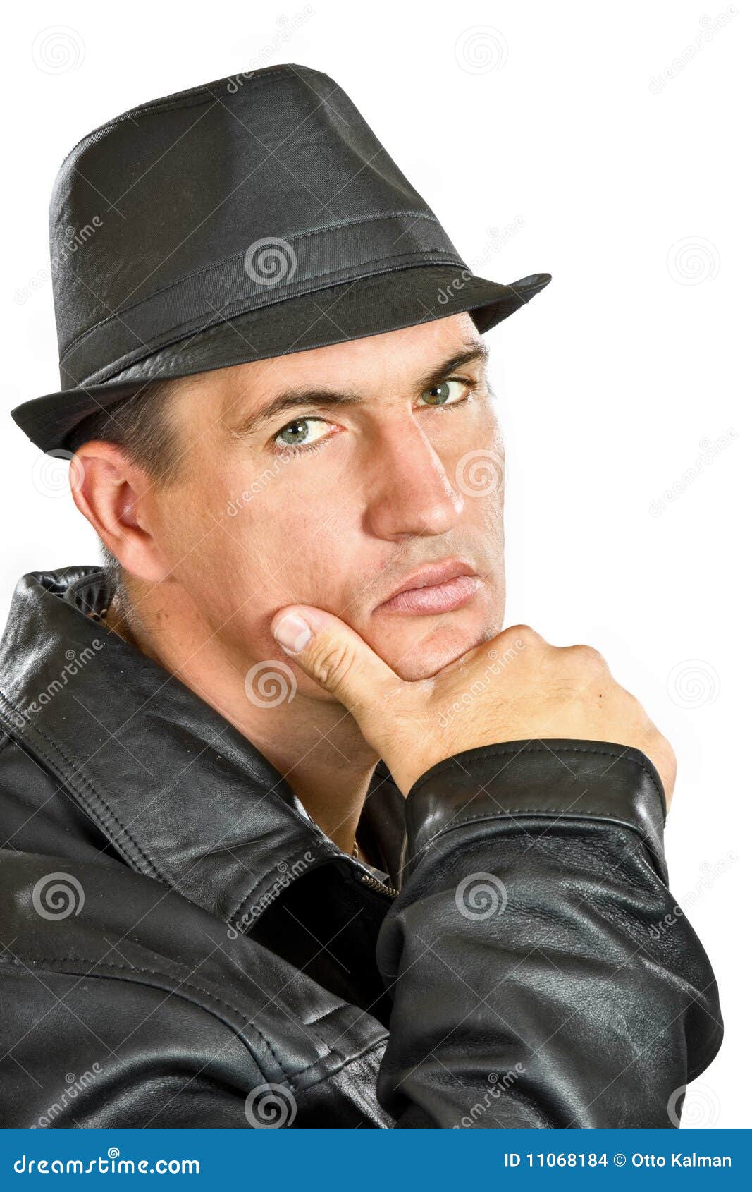 Serious Man portrait stock photo. Image of masculine - 11068184