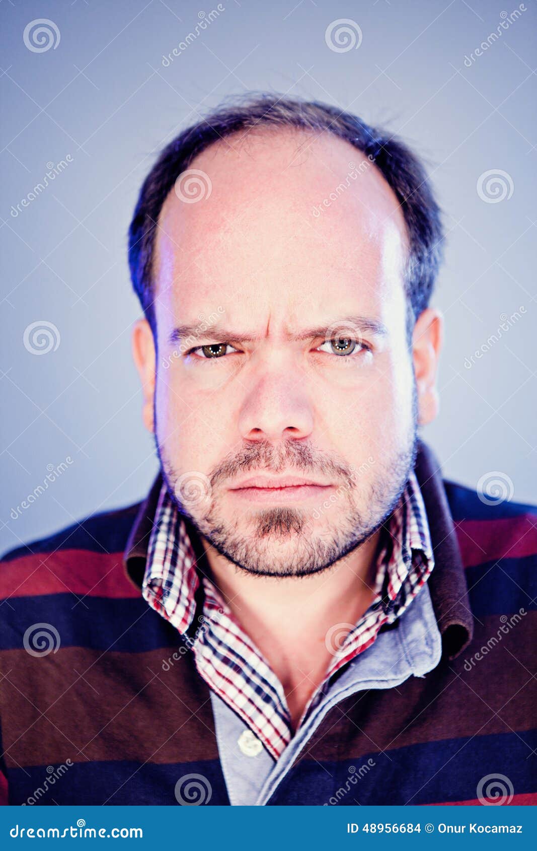 Serious man stock photo. Image of shoulders, people, portrait - 48956684