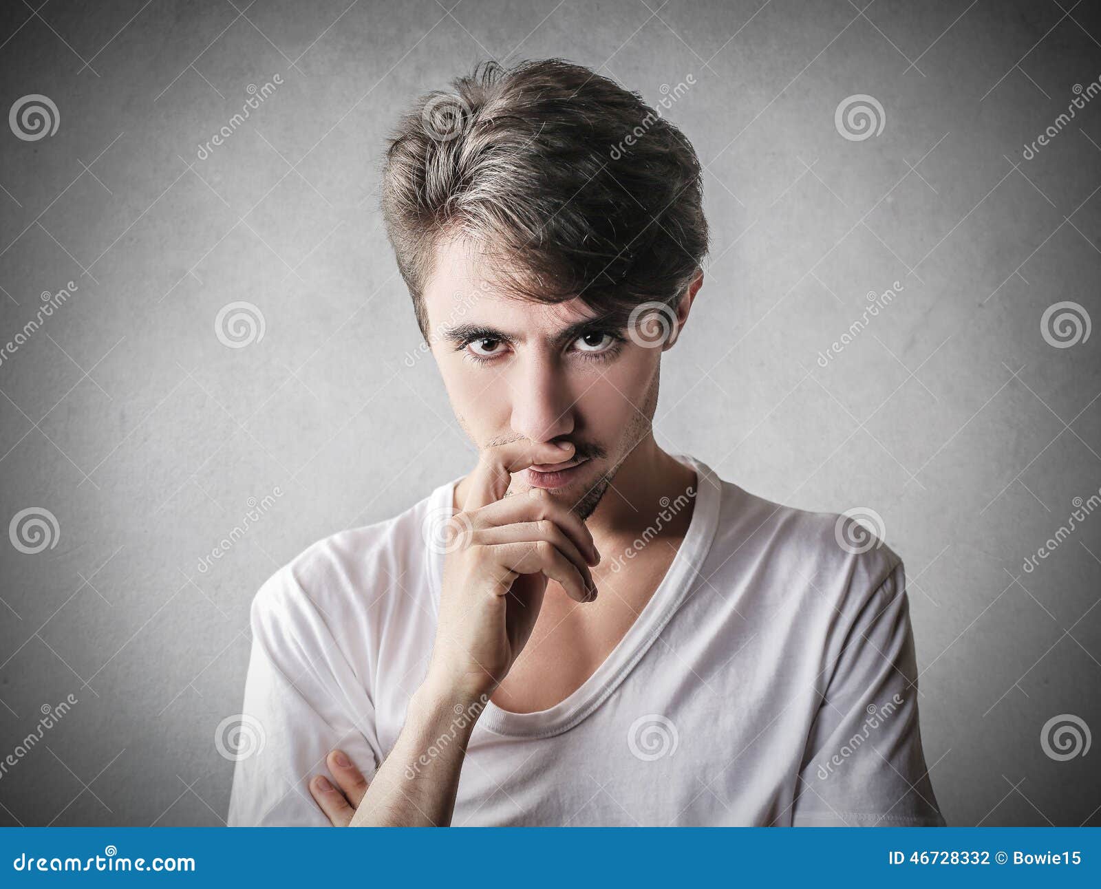 Serious man stock photo. Image of caucasian, business - 46728332