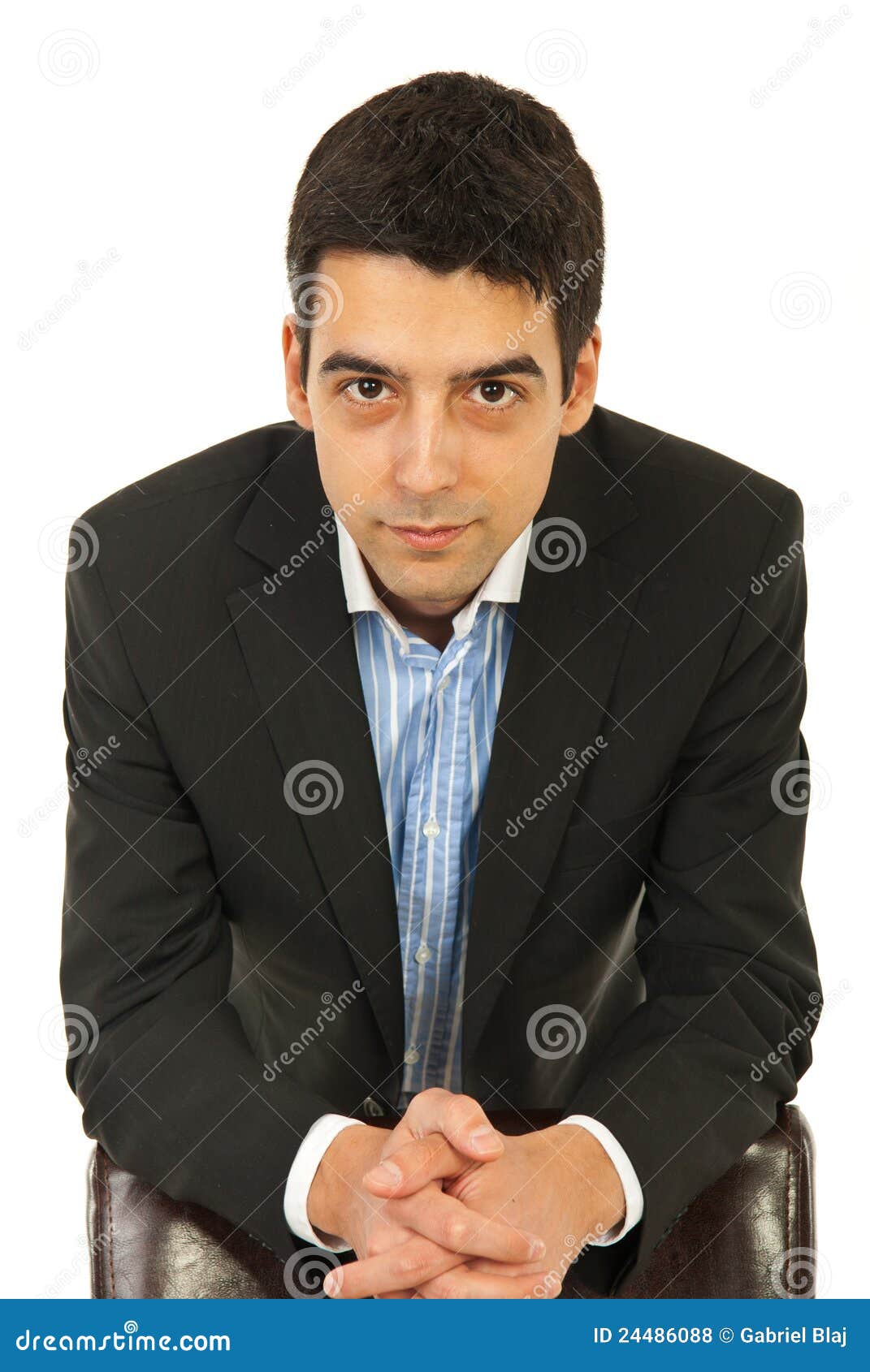 Serious manager man stock photo. Image of young, beauty - 24486088