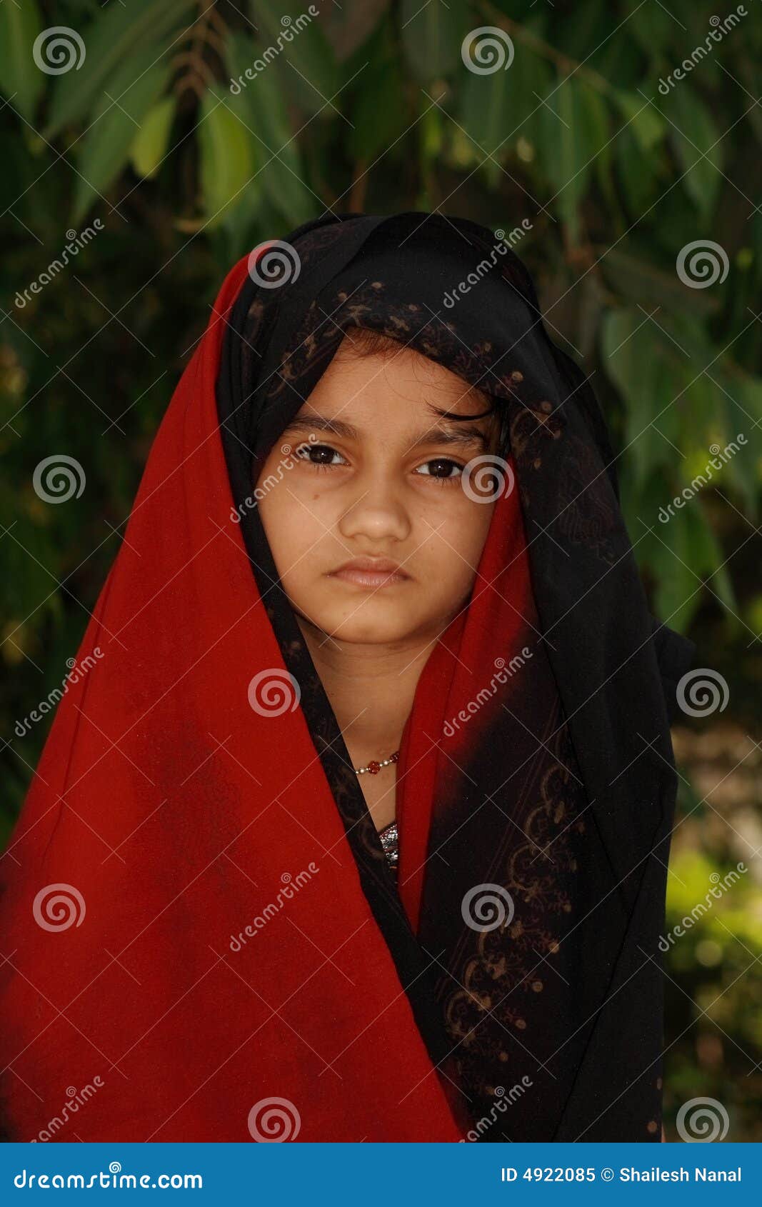 Serious Marwadi Girl stock image. Image of fine, tribal - 4922085