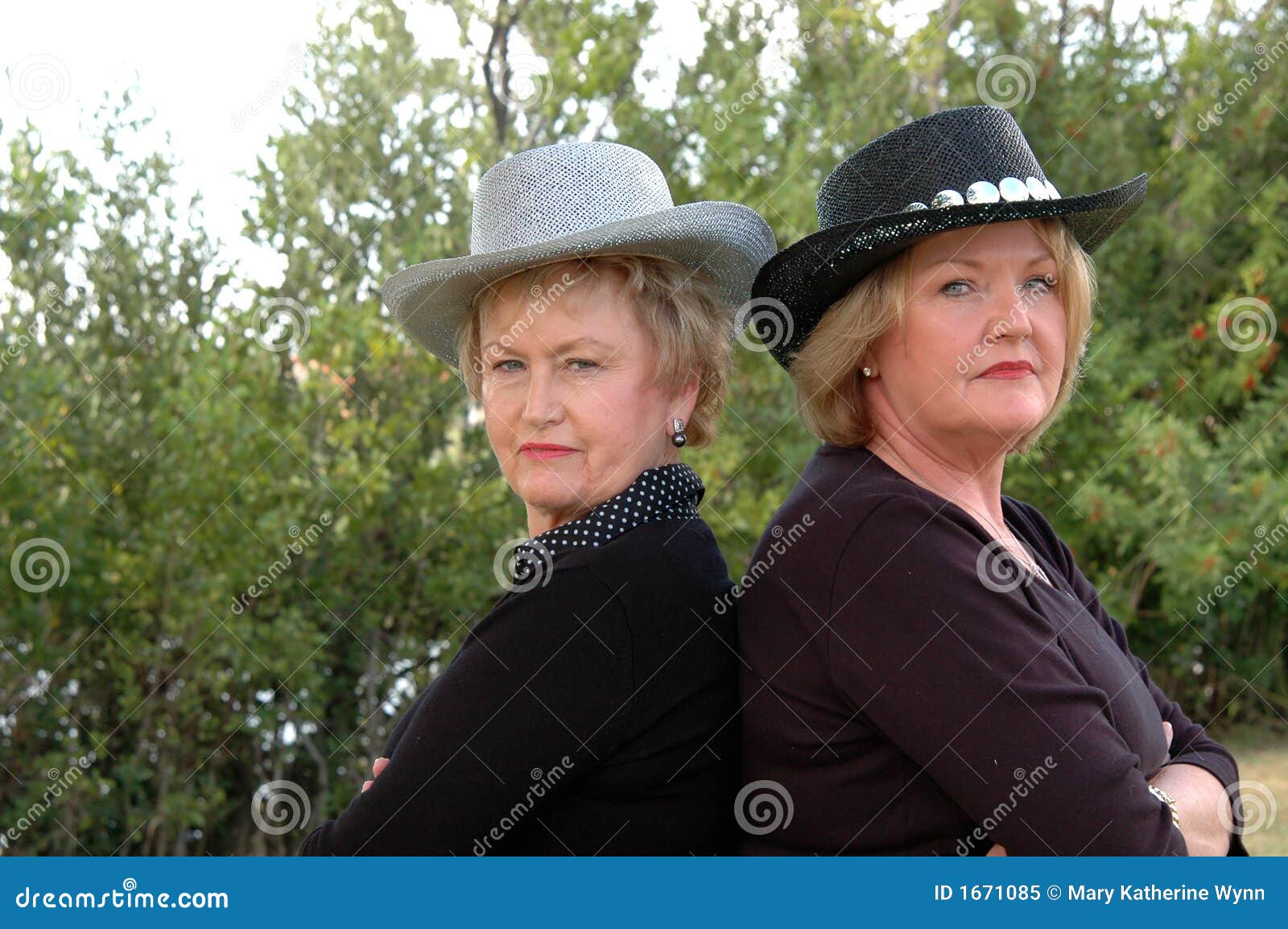 Serious Mature Country Women Stock Image - Image of female, maturity ...