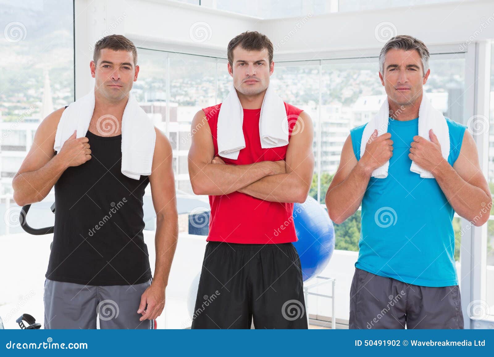 Serious Men Looking at Camera Stock Photo - Image of shape, people ...
