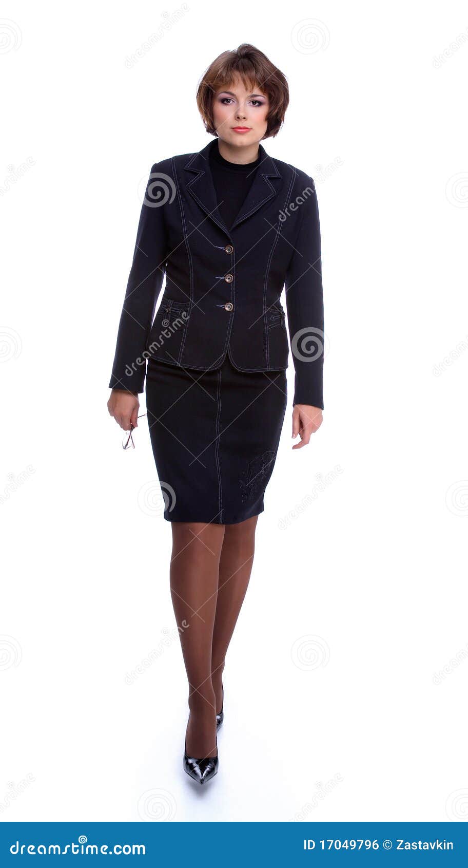 Serious model in glasses stock photo. Image of person - 17049796